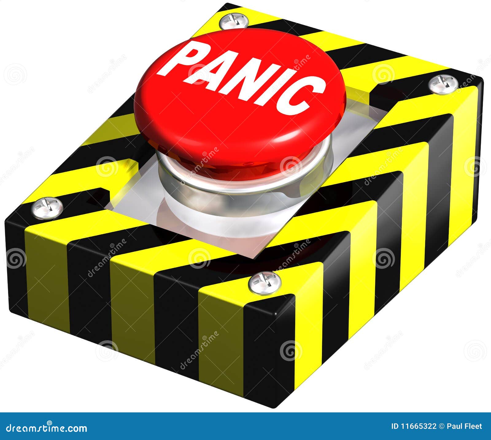 Industrial Panic button stock illustration. Illustration of metaphor ...