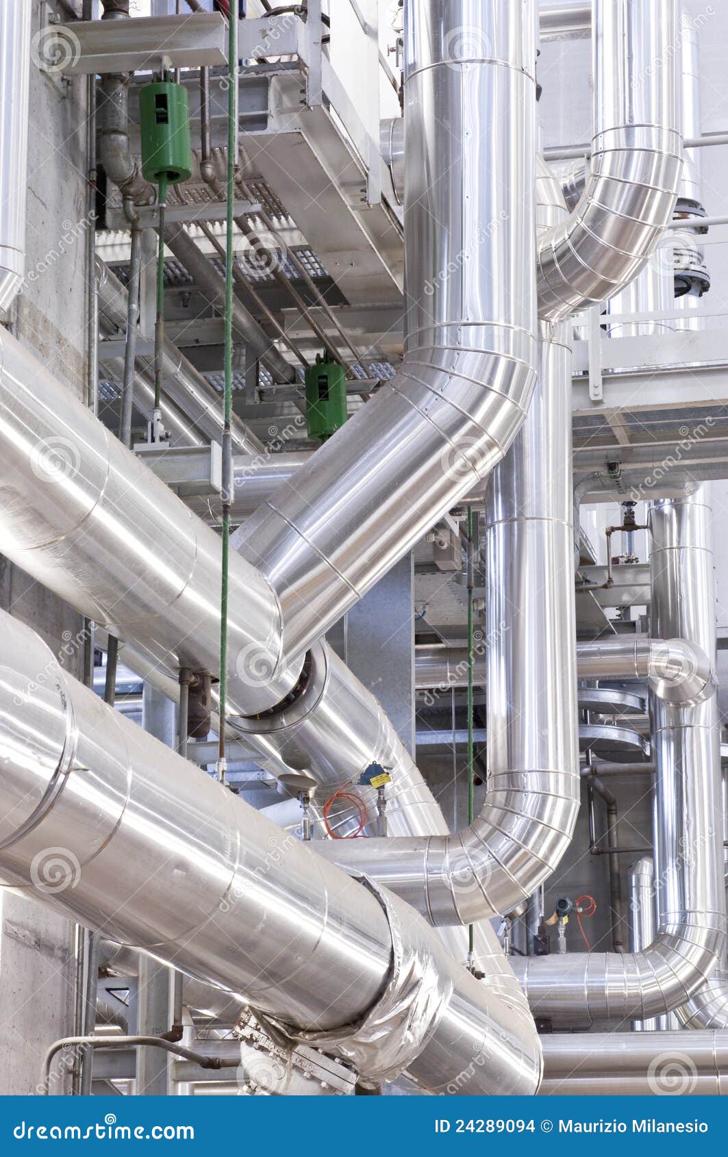 Industrial pipeline stock photo. Image of pipe, construction - 24289094