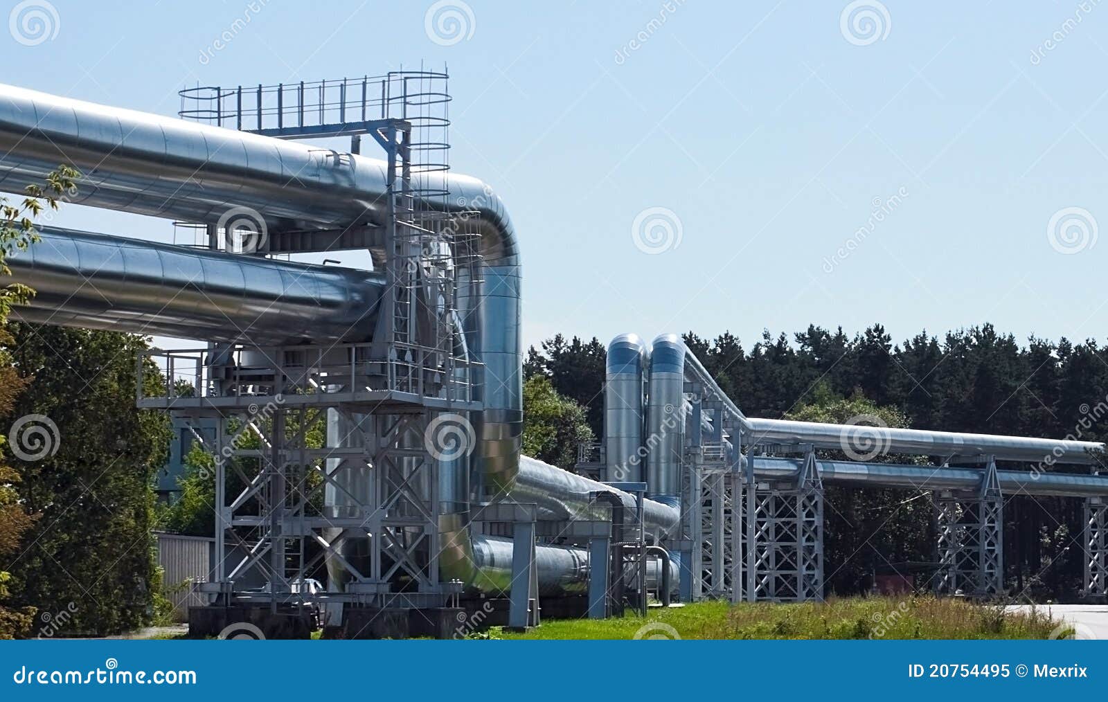 Industrial pipelines stock image. Image of objects, pipe - 20754495