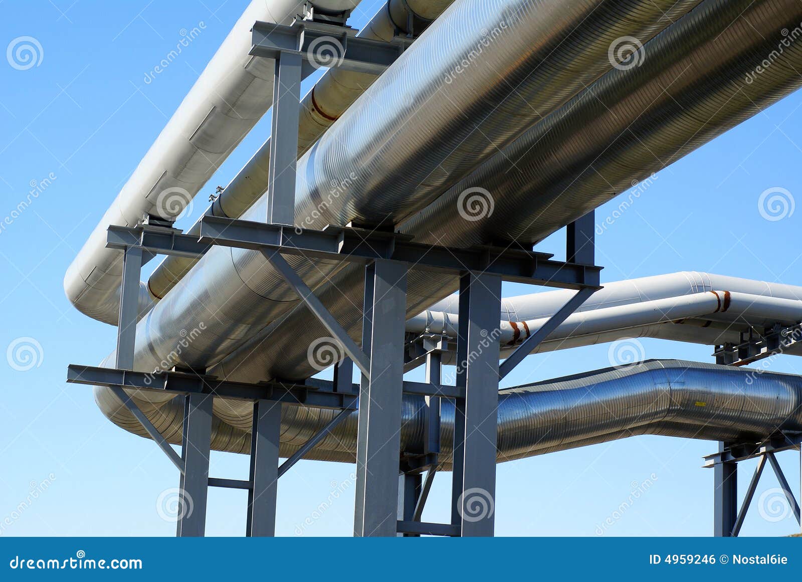 Industrial pipelines stock photo. Image of industrial - 4959246