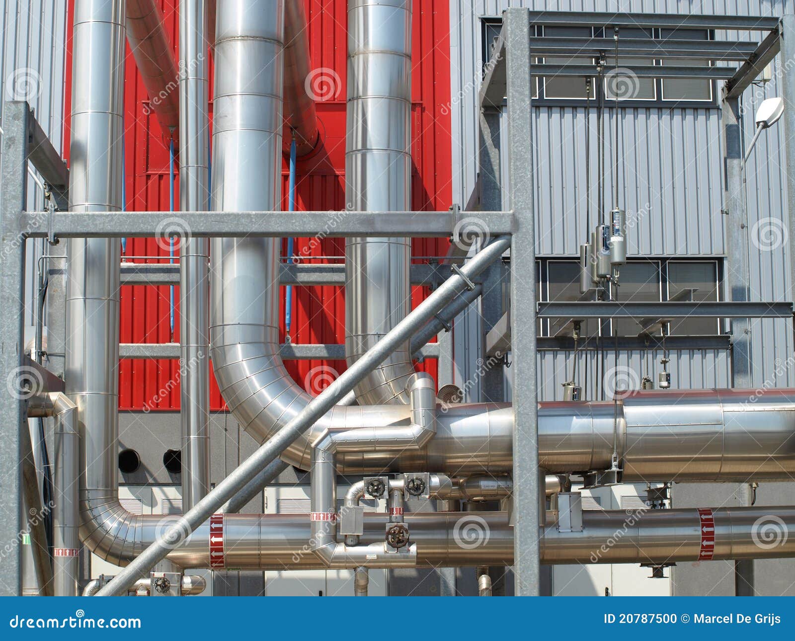 Industrial pipes stock photo. Image of pollution, pipes - 20787500