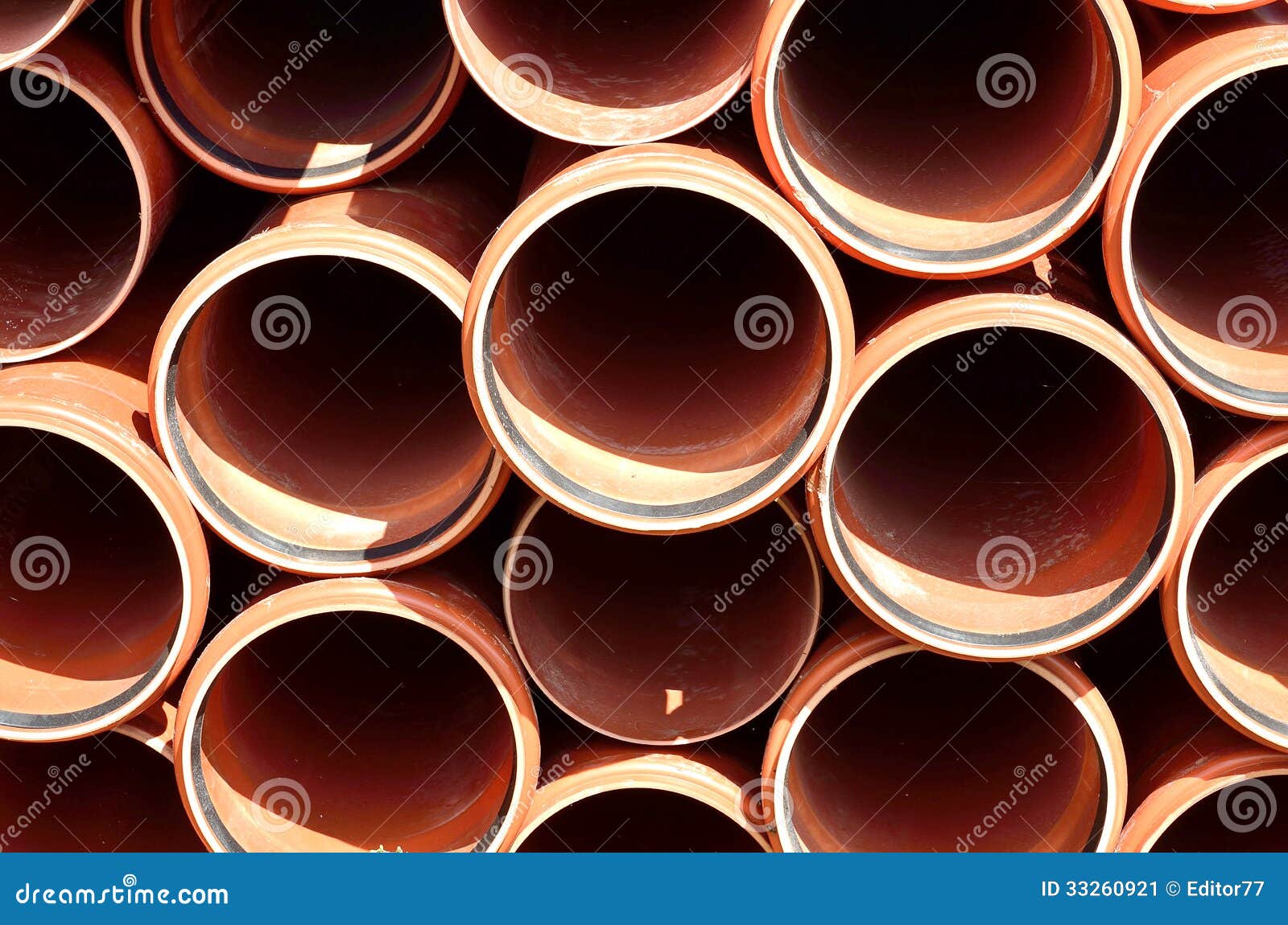 PVC pipes texture closeup stock image. Image of casing - 33260921