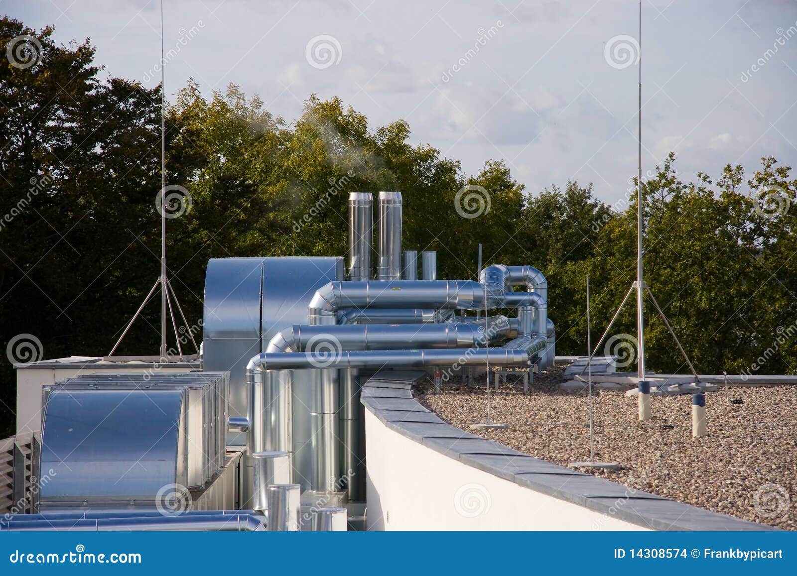 Industrial Piping stock photo. Image of silver, steel - 14308574
