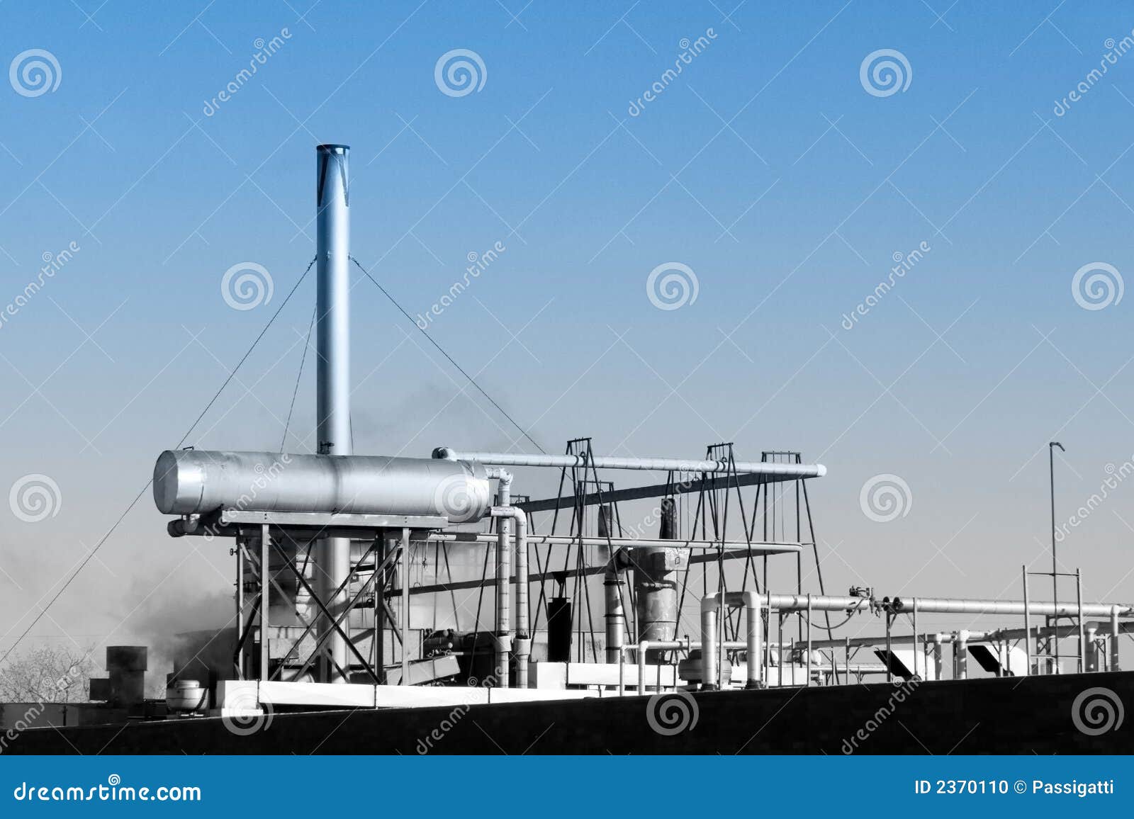 Industrial Piping stock photo. Image of natural, metallic - 2370110