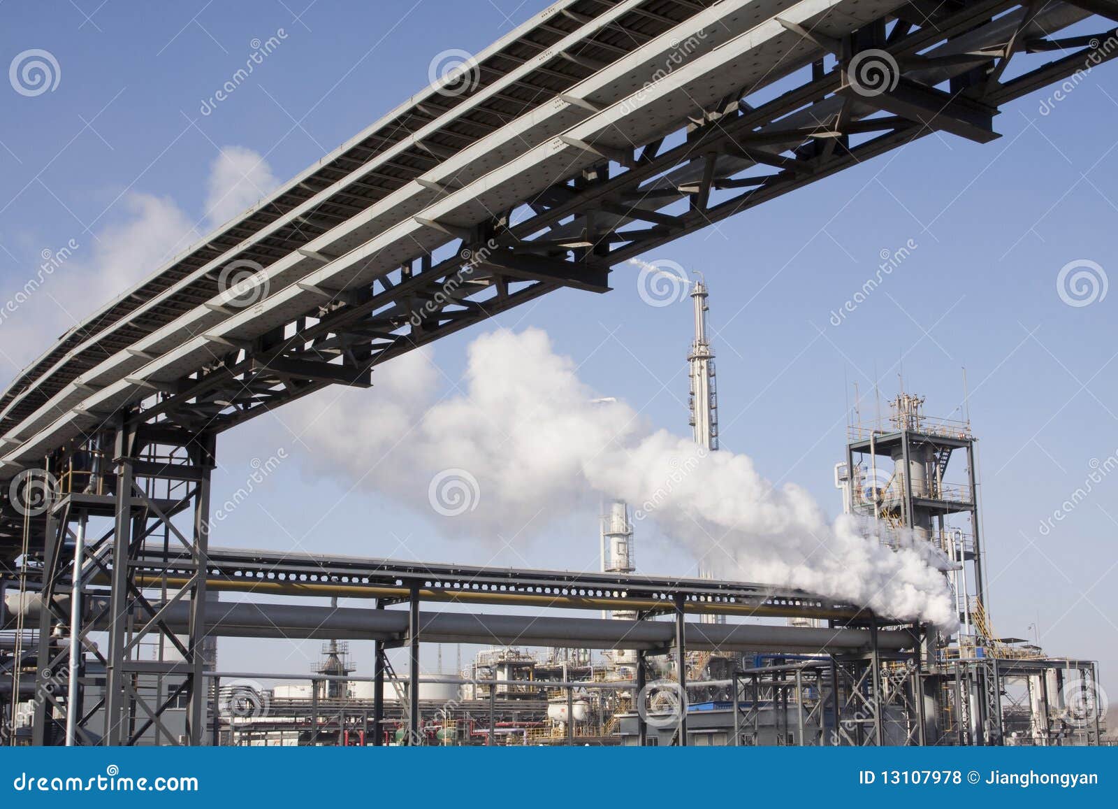 Industrial Piping System stock photo. Image of rubbish - 13107978