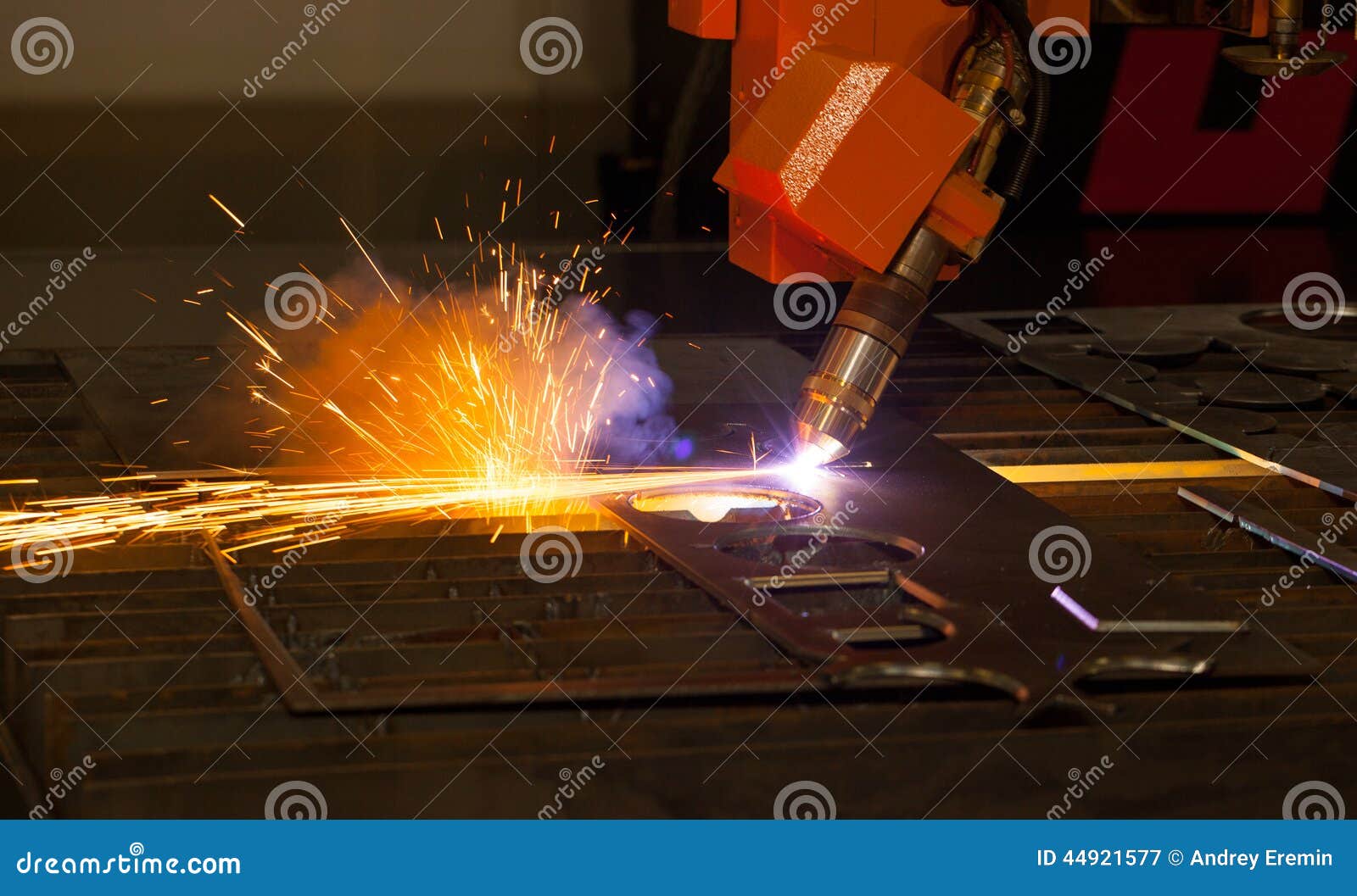 Plasma Cutting Process Stock Image | CartoonDealer.com #31464871