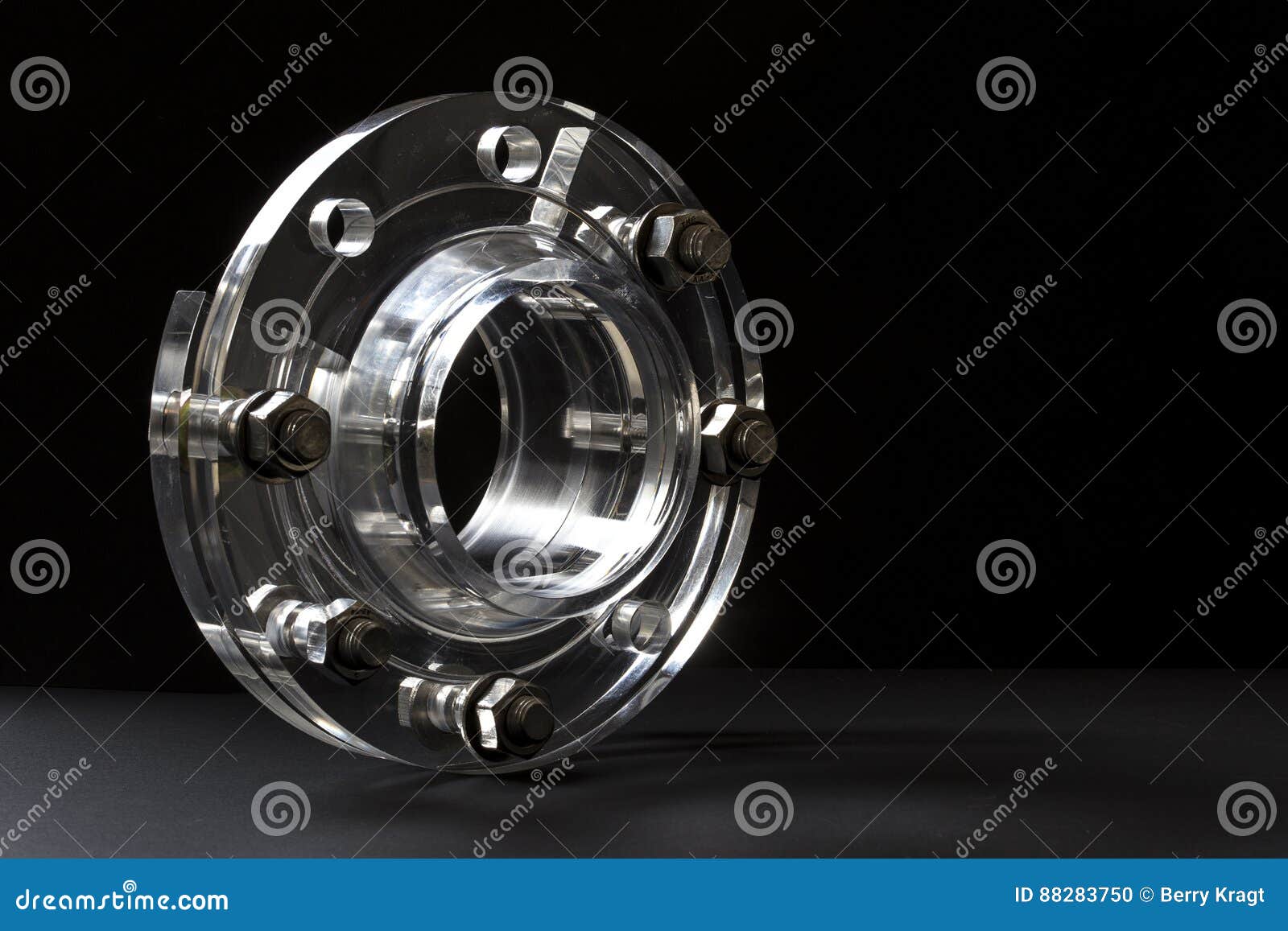 Industrial Plastics Acrylic Flange Bolts. Stock Photo - Image of ...