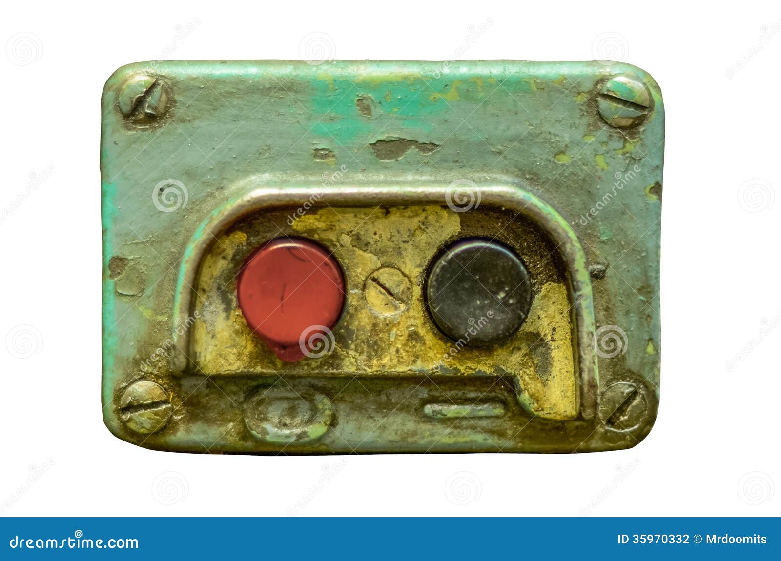 Industrial Power Buttons stock photo. Image of industrial - 35970332