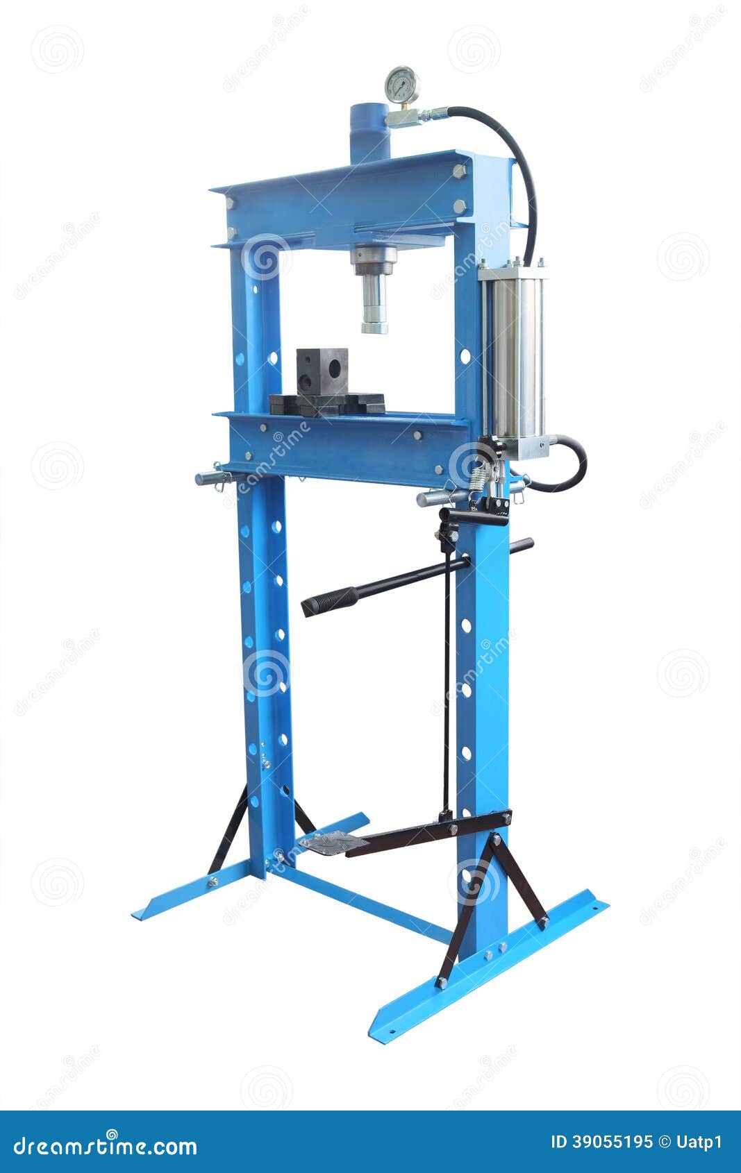 Industrial press stock image. Image of engineering, tooling - 39055195