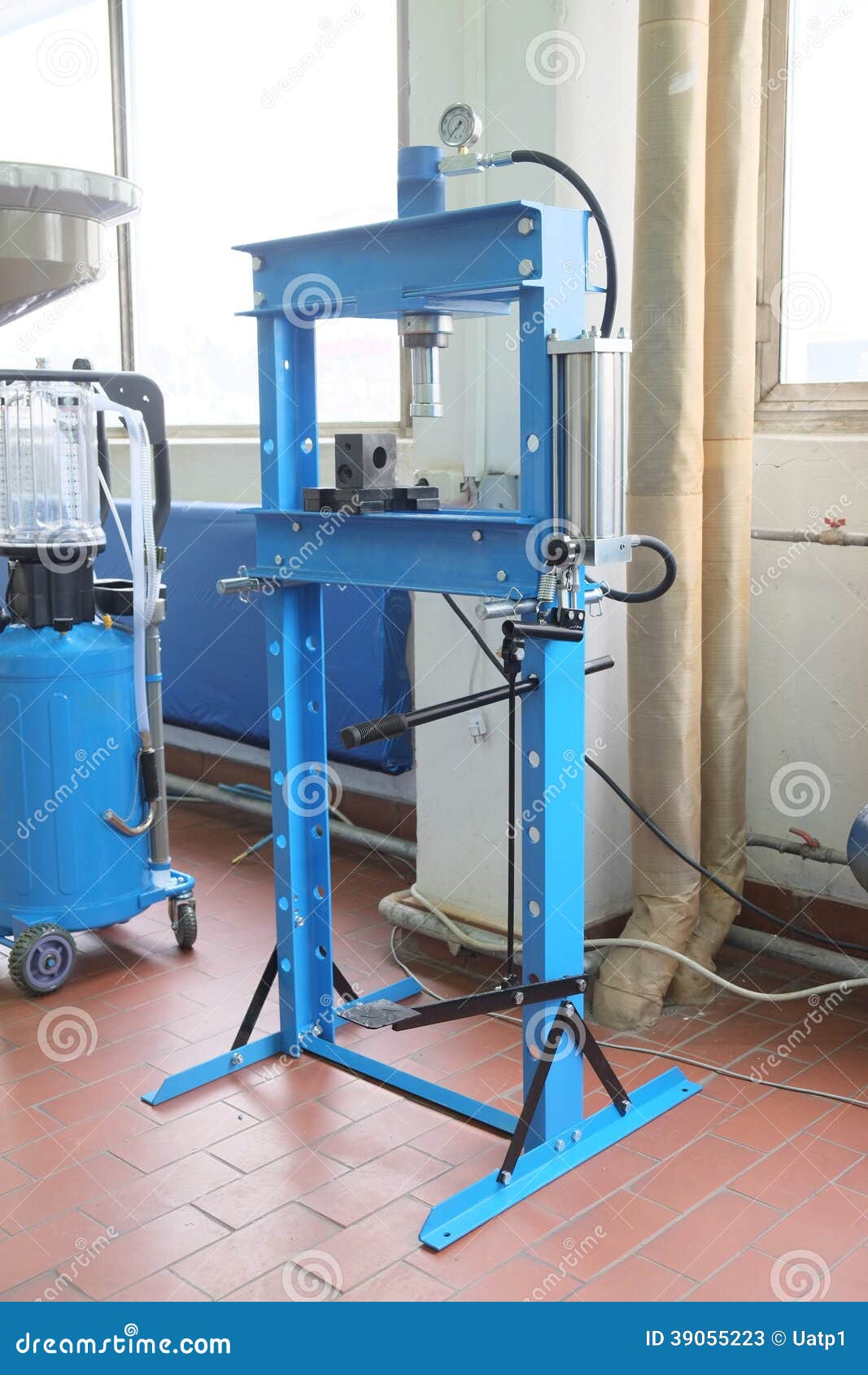 Industrial press stock image. Image of industrial, machinery - 39055223