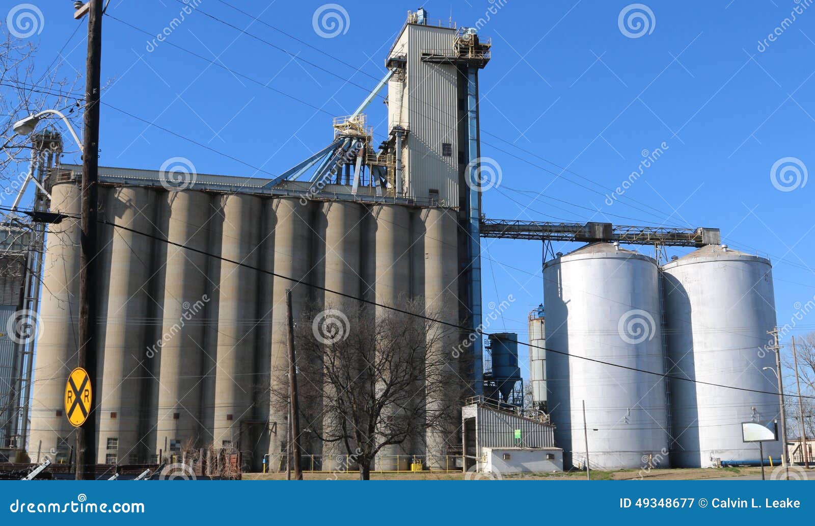 Industrial Processing Plant Stock Image - Image of fiber, process: 49348677