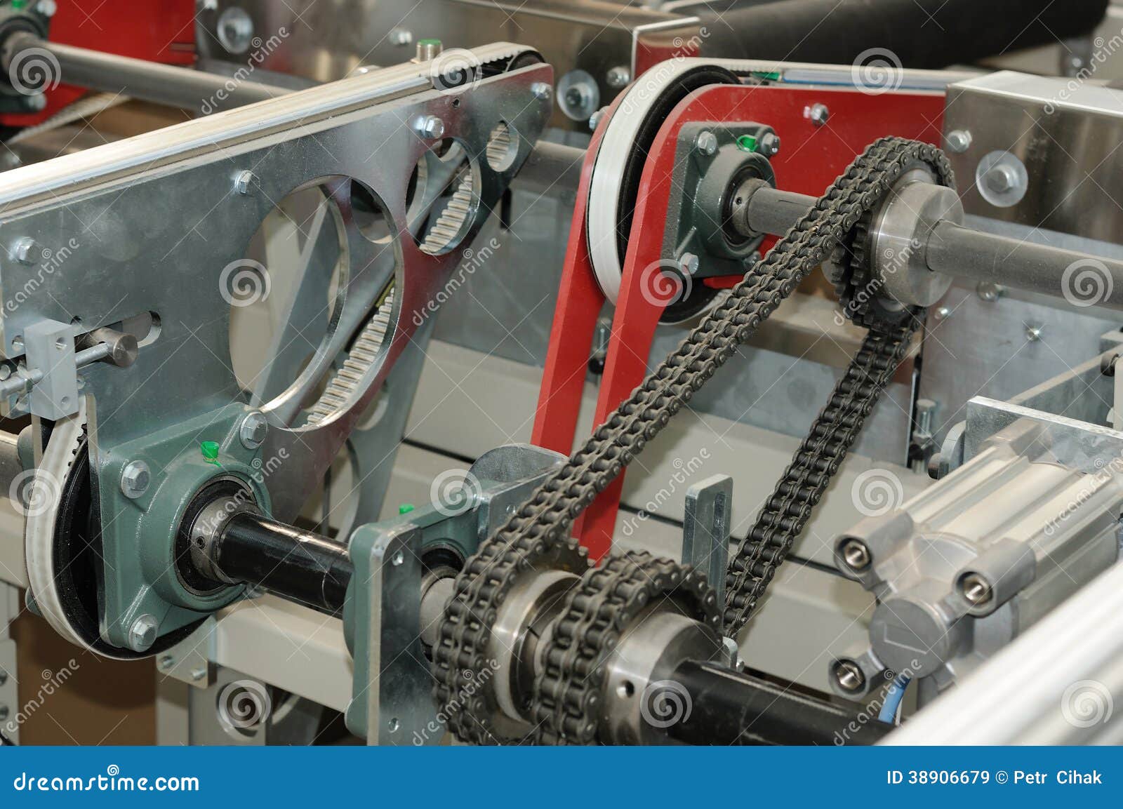 Industrial production line stock image. Image of steel - 38906679