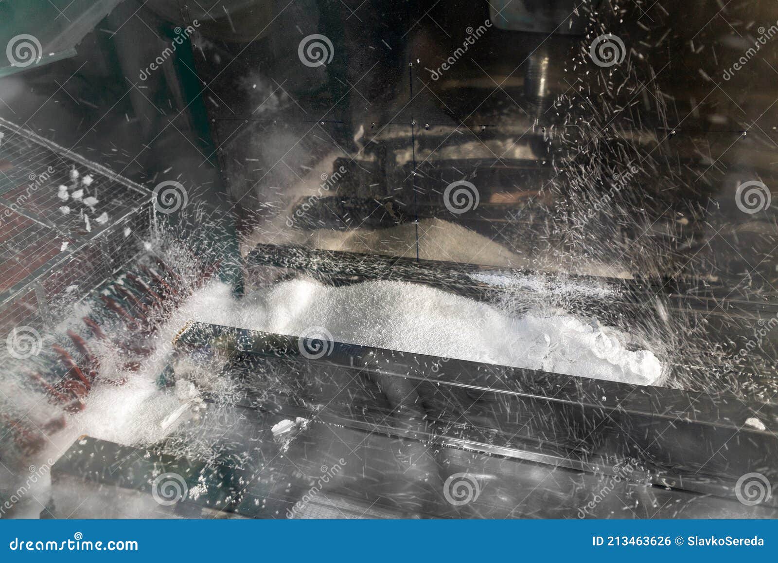 Industrial Production of Polystyrene Foam Insulation Panels or Plates ...