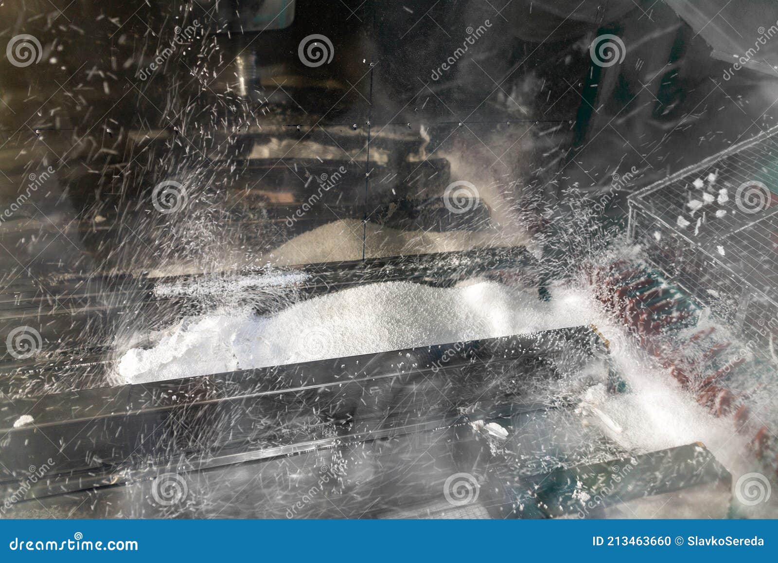 Industrial Production of Polystyrene Foam Insulation Panels or Plates ...