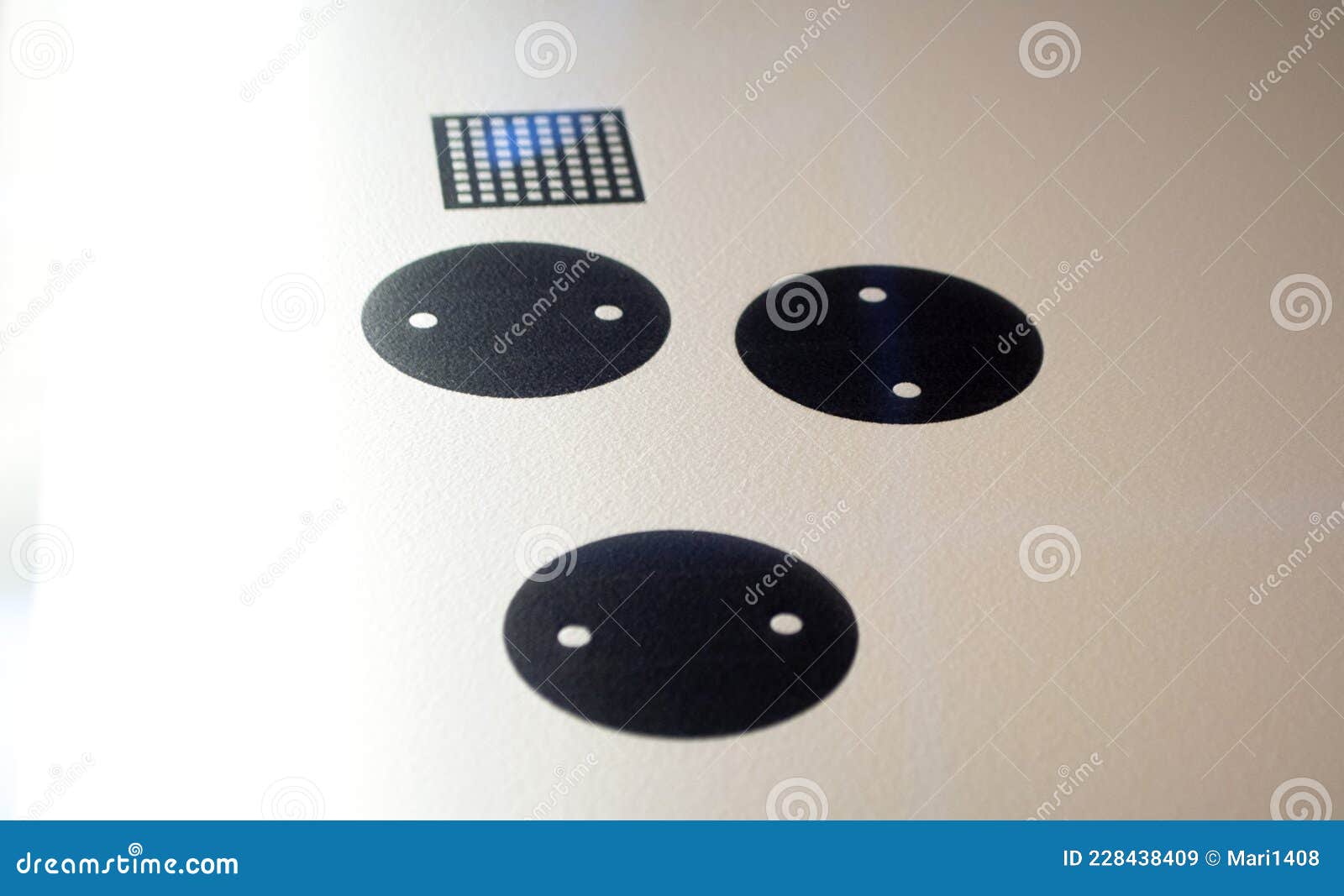 Industrial Professional Powder 3D Printer Printing Process. Stock Image ...