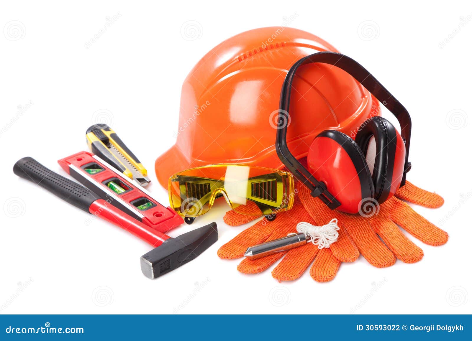 Industrial protective wear stock photo. Image of goggles - 30593022