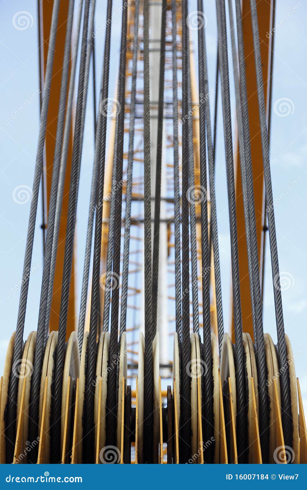 Industrial pulley stock photo. Image of mechanical, construction - 16007184