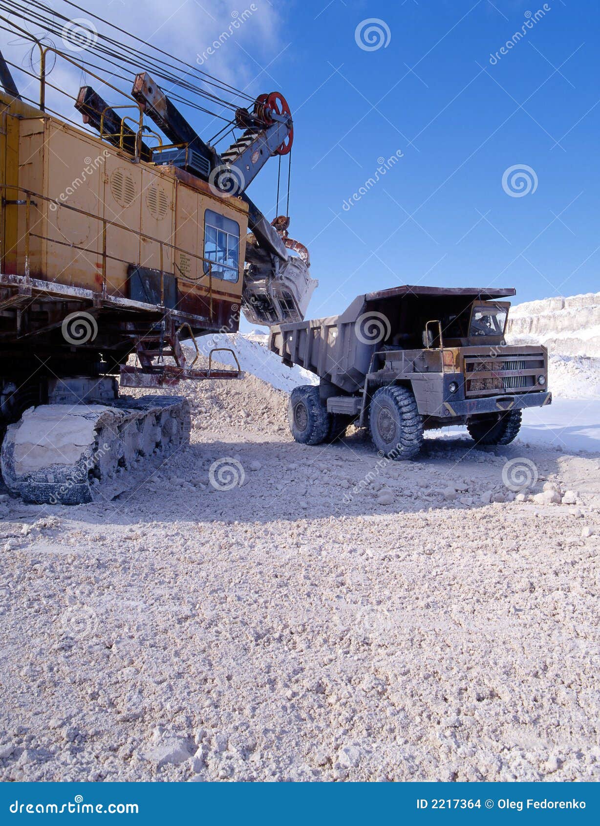 Industrial quarries stock photo. Image of pile, mining - 2217364