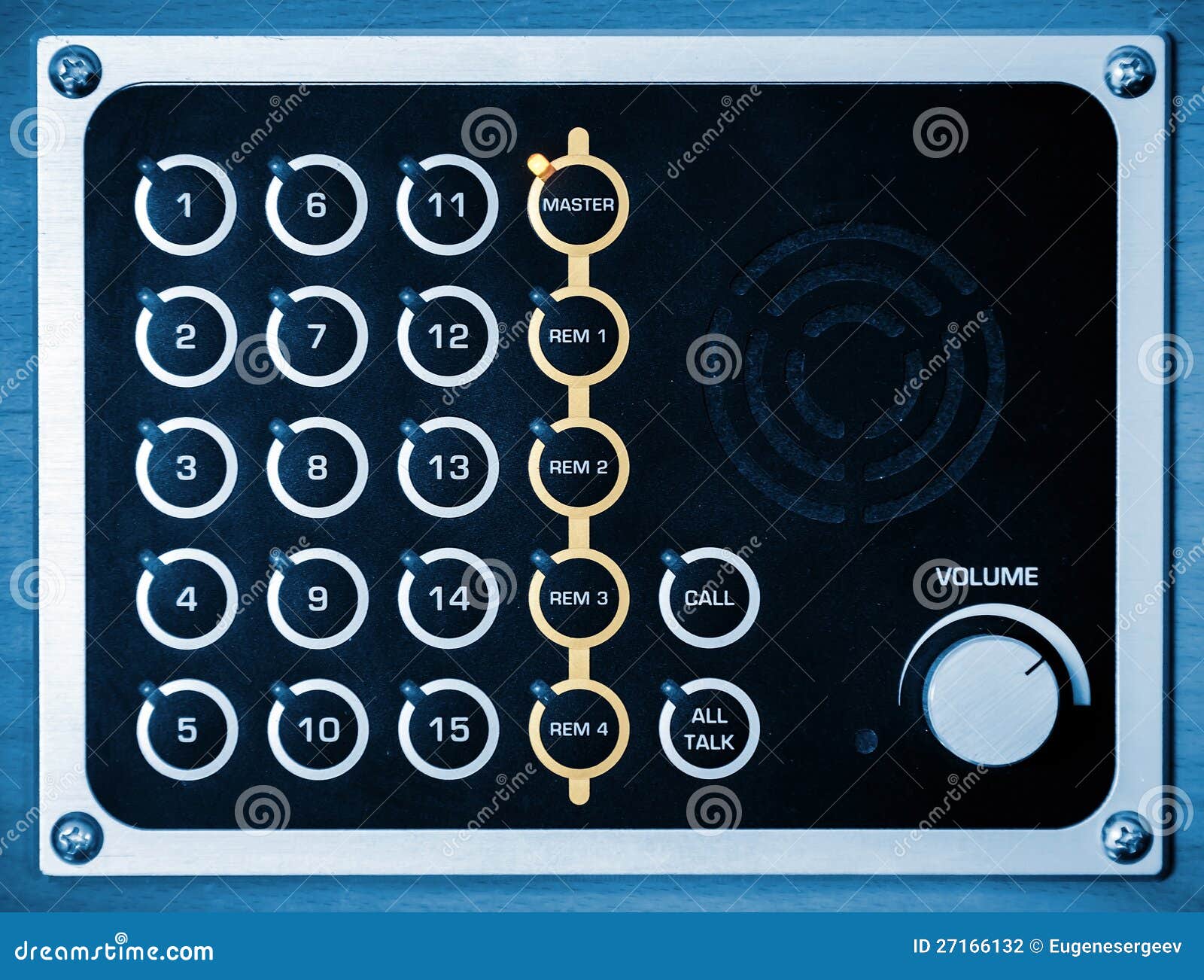 Industrial Radio Control Board Stock Photo - Image of device, button ...