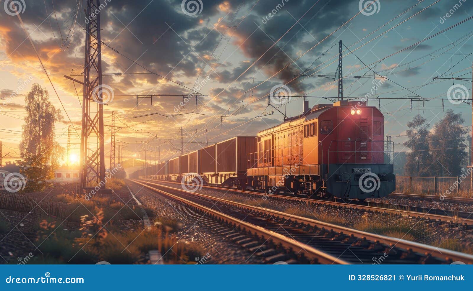 Logistics And Freight Shipment Flowchart Vector Illustration ...