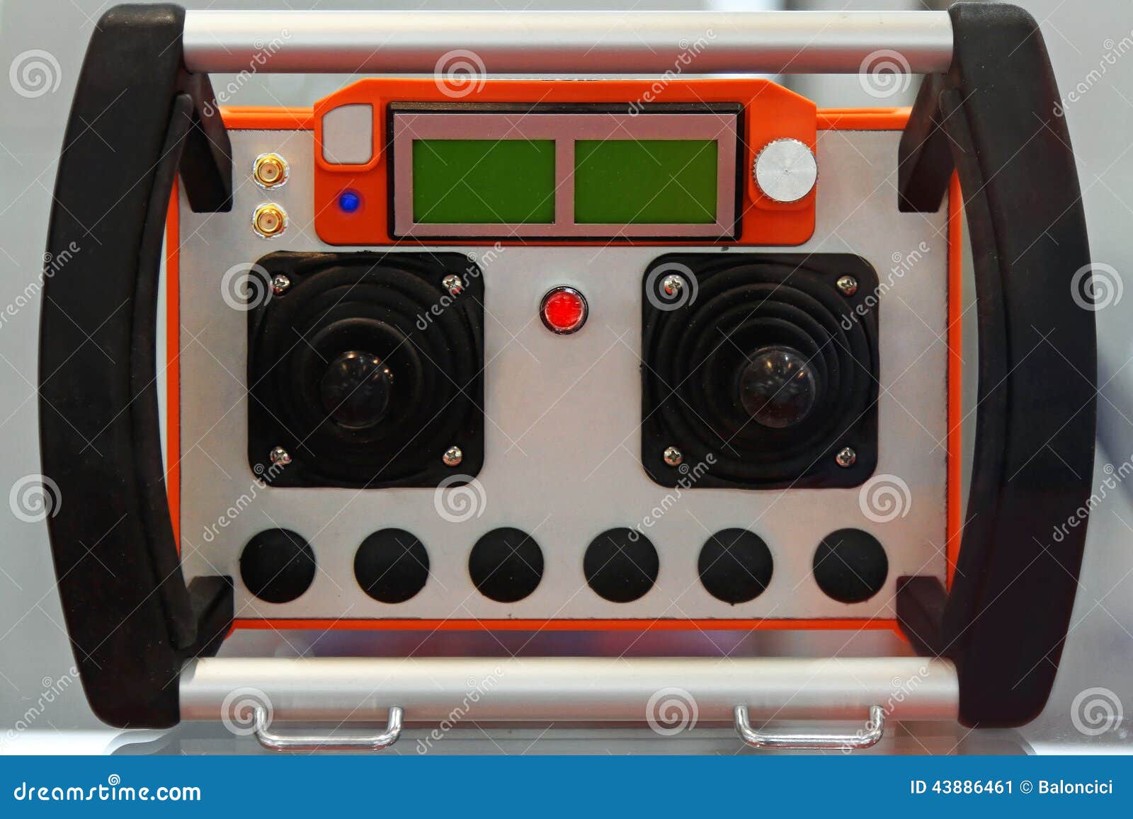 Industrial remote control stock image. Image of wireless - 43886461