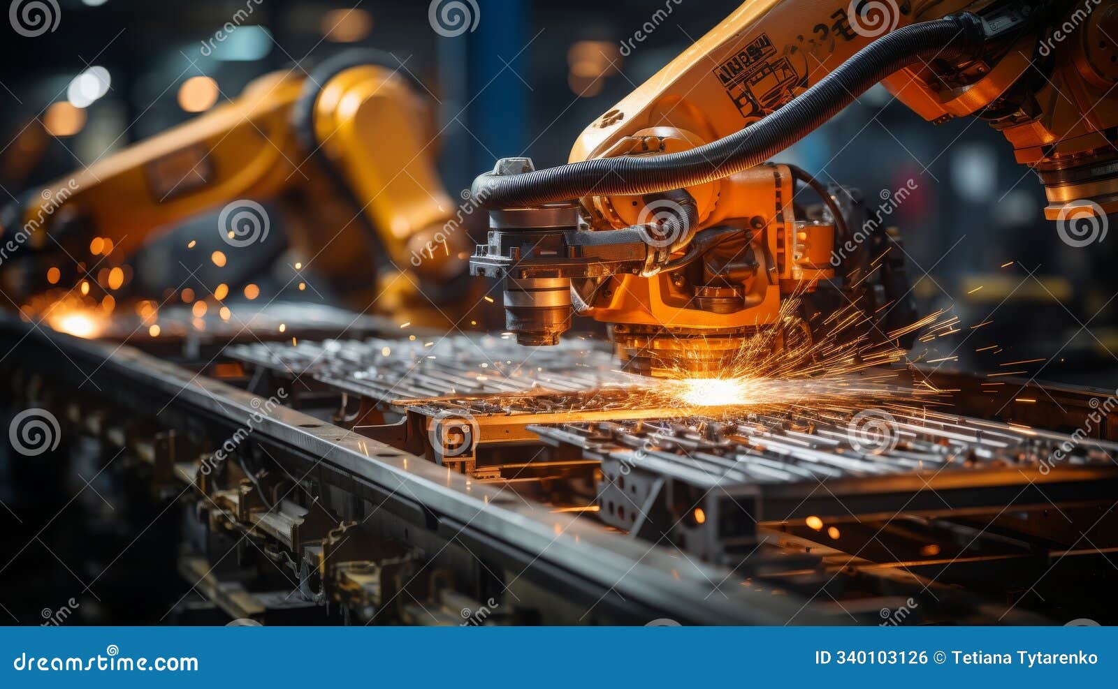 Industrial Robot Automates Welding of Spaceship Components in Modern ...