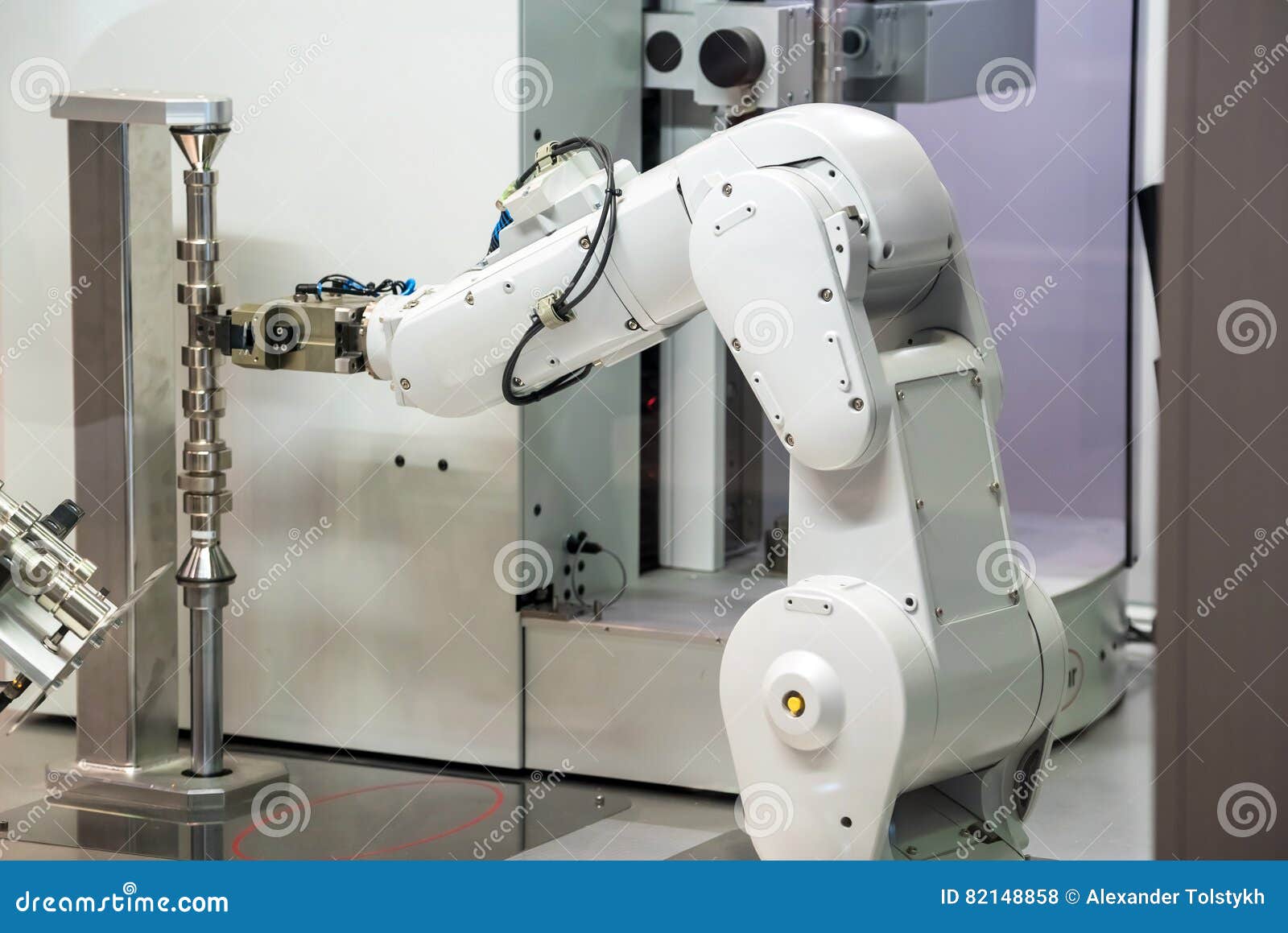 Industrial robot machine stock photo. Image of mechanical - 82148858