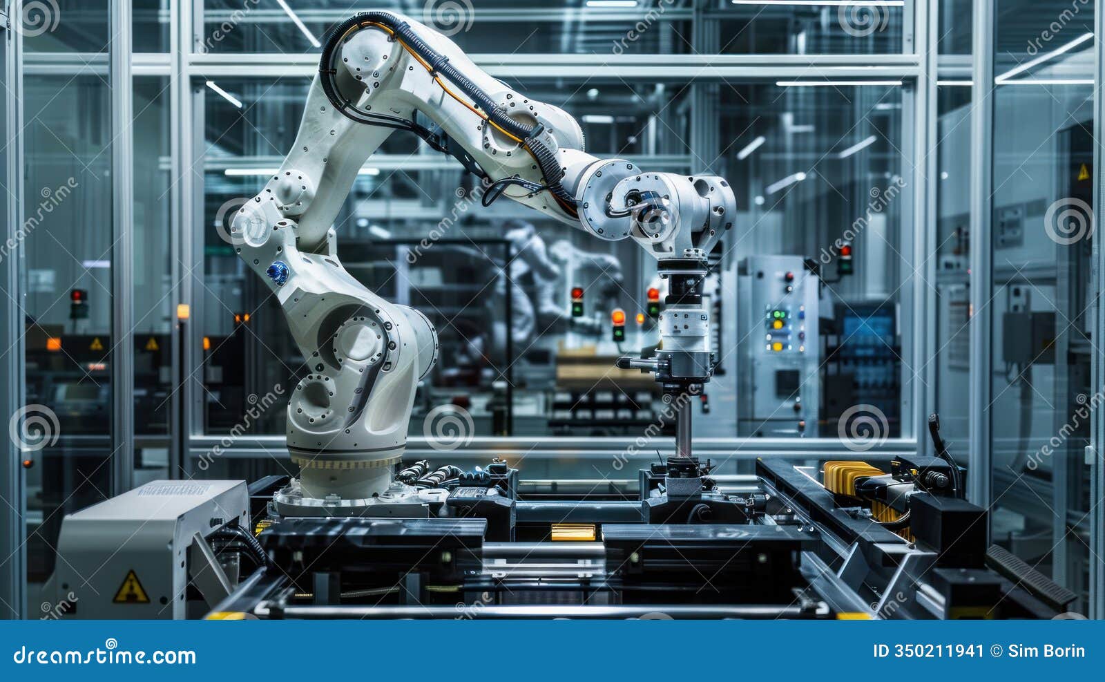 An Industrial Robot Performing Precise Tasks in a High-tech ...