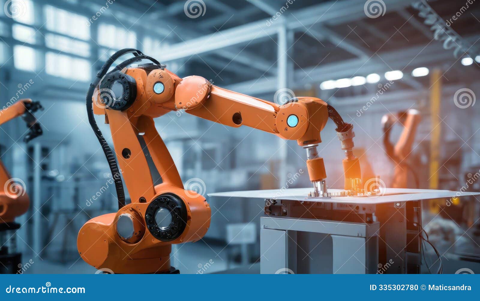 AI Robot Works As A School Teacher,AI Superiority,3D Illustration ...