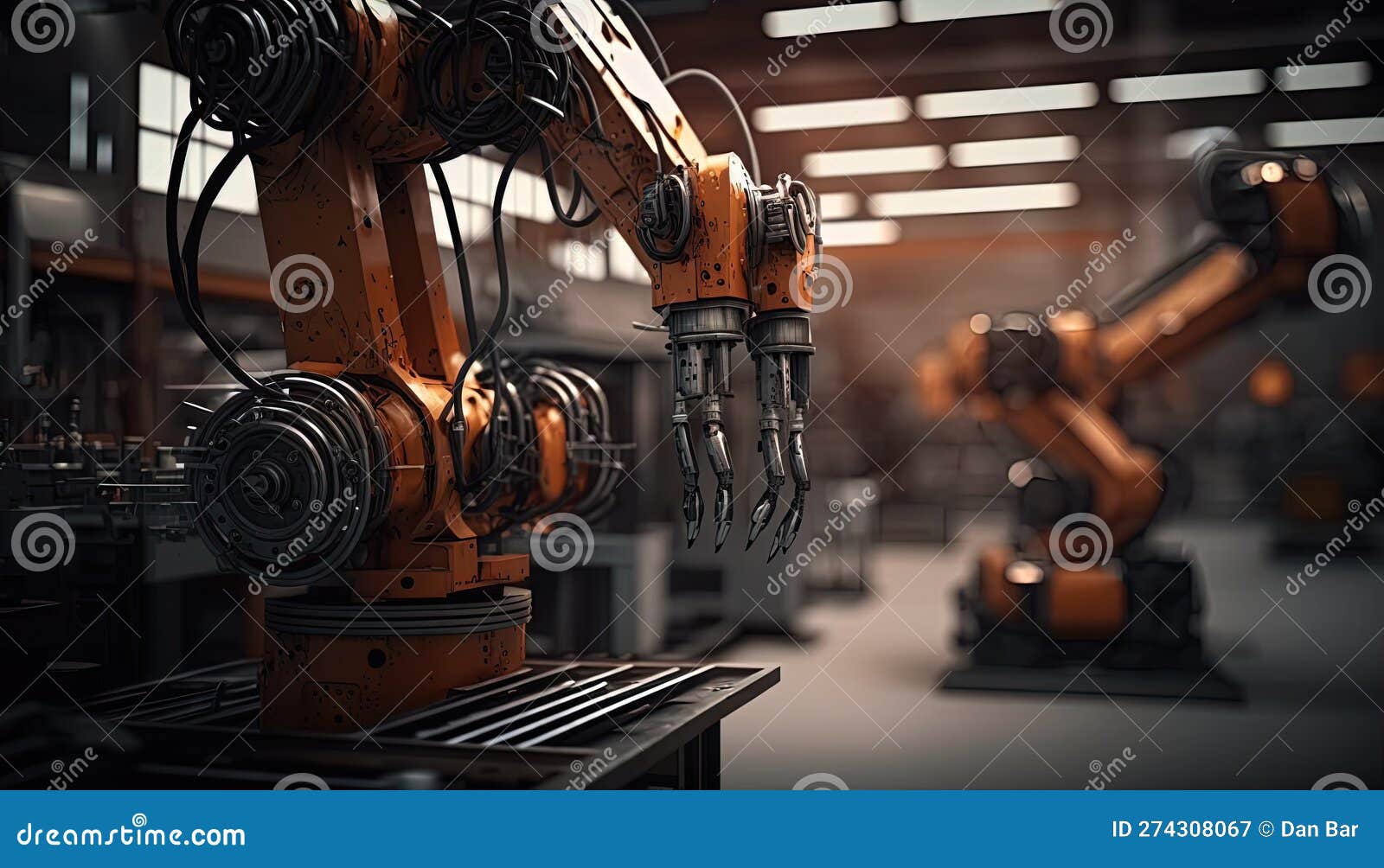 Industrial Robots in a Futuristic Factory. Assembly Line. Generative Ai ... Industrial Robots in a Futuristic Factory. Assembly Line. Generative Ai ...