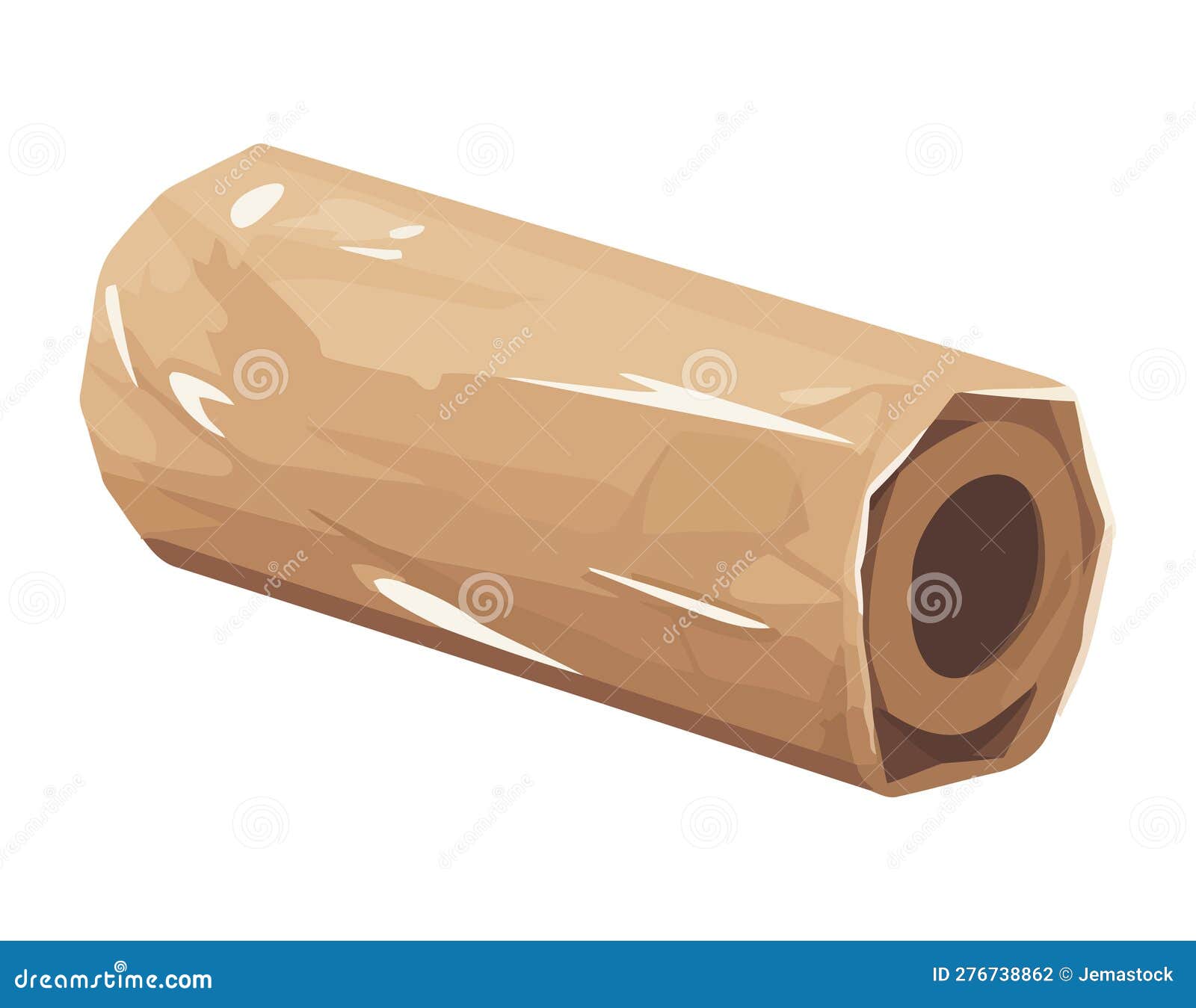Industrial Roll Paper Packing Stock Vector - Illustration of vector ...