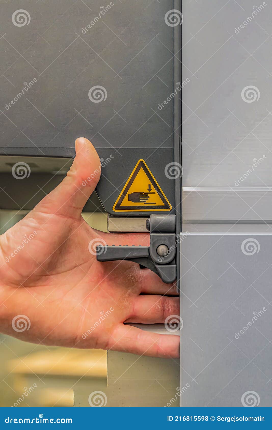 Industrial Safety Engineering. Compliance with Safety Rules when Using ...