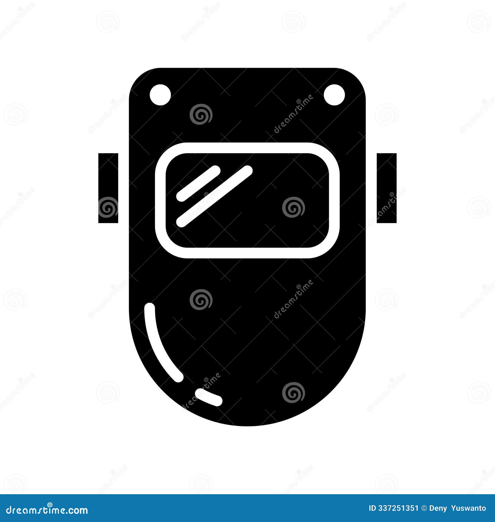 Industrial Safety Google Icon Vector Basic RGB Stock Illustration ...