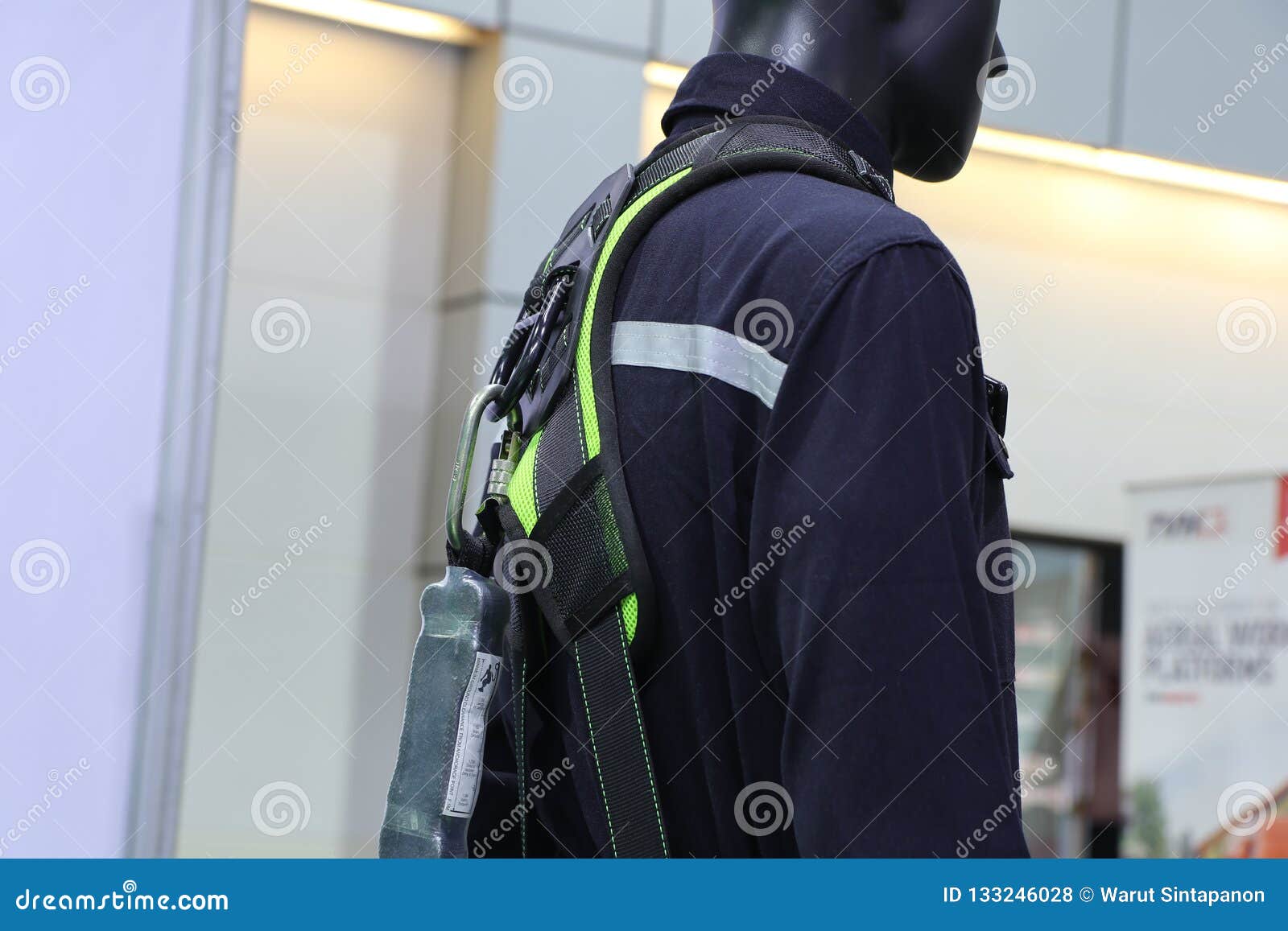 Industrial safety harness stock photo. Image of metal - 133246028