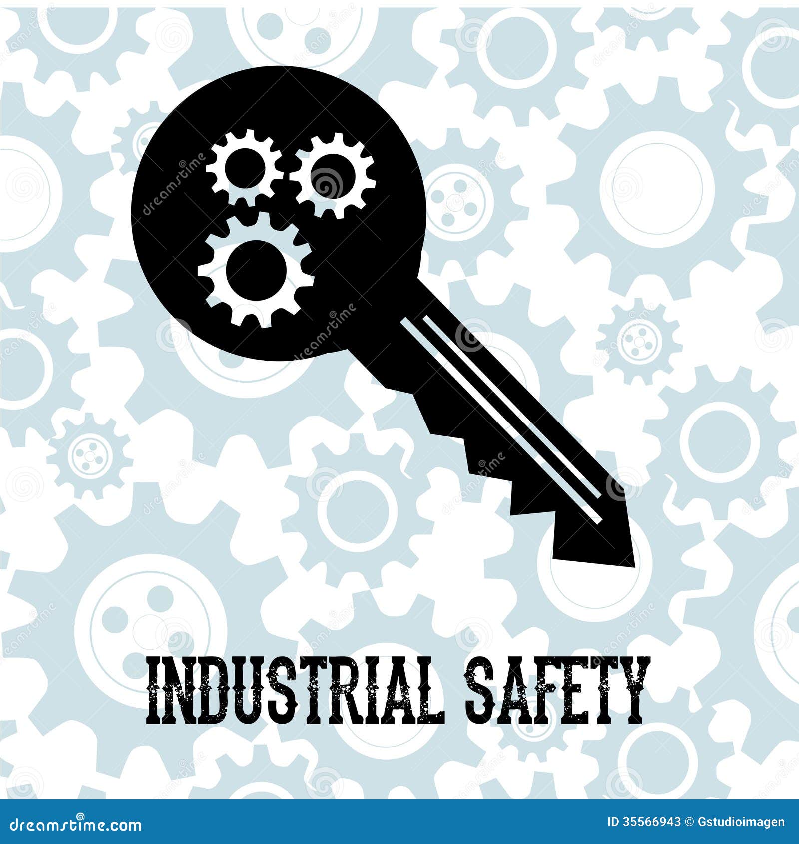 Industrial safety stock vector. Illustration of factory - 35566943