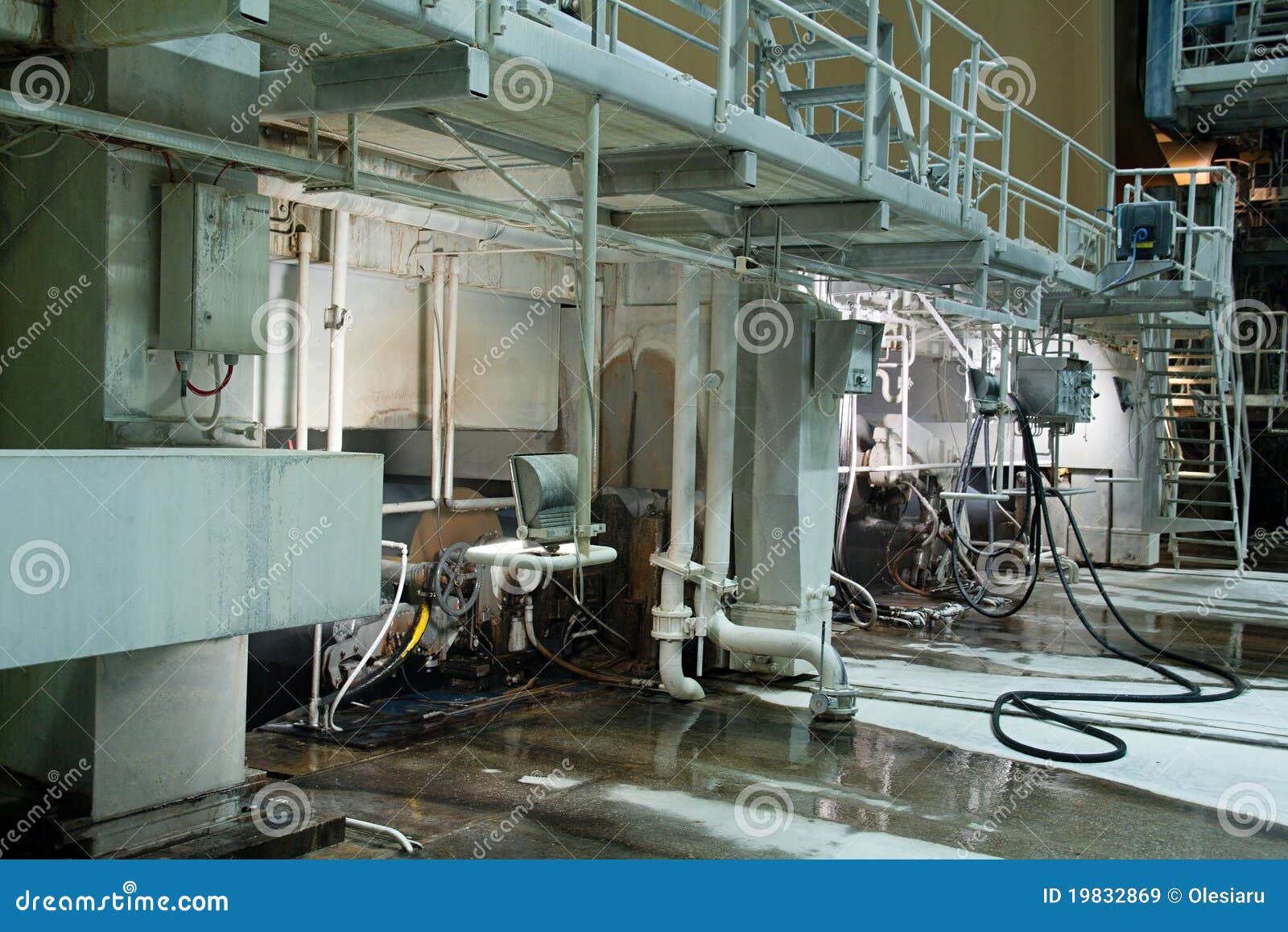 Industrial Scene â€“ Panoramic View Stock Image - Image of steel ...