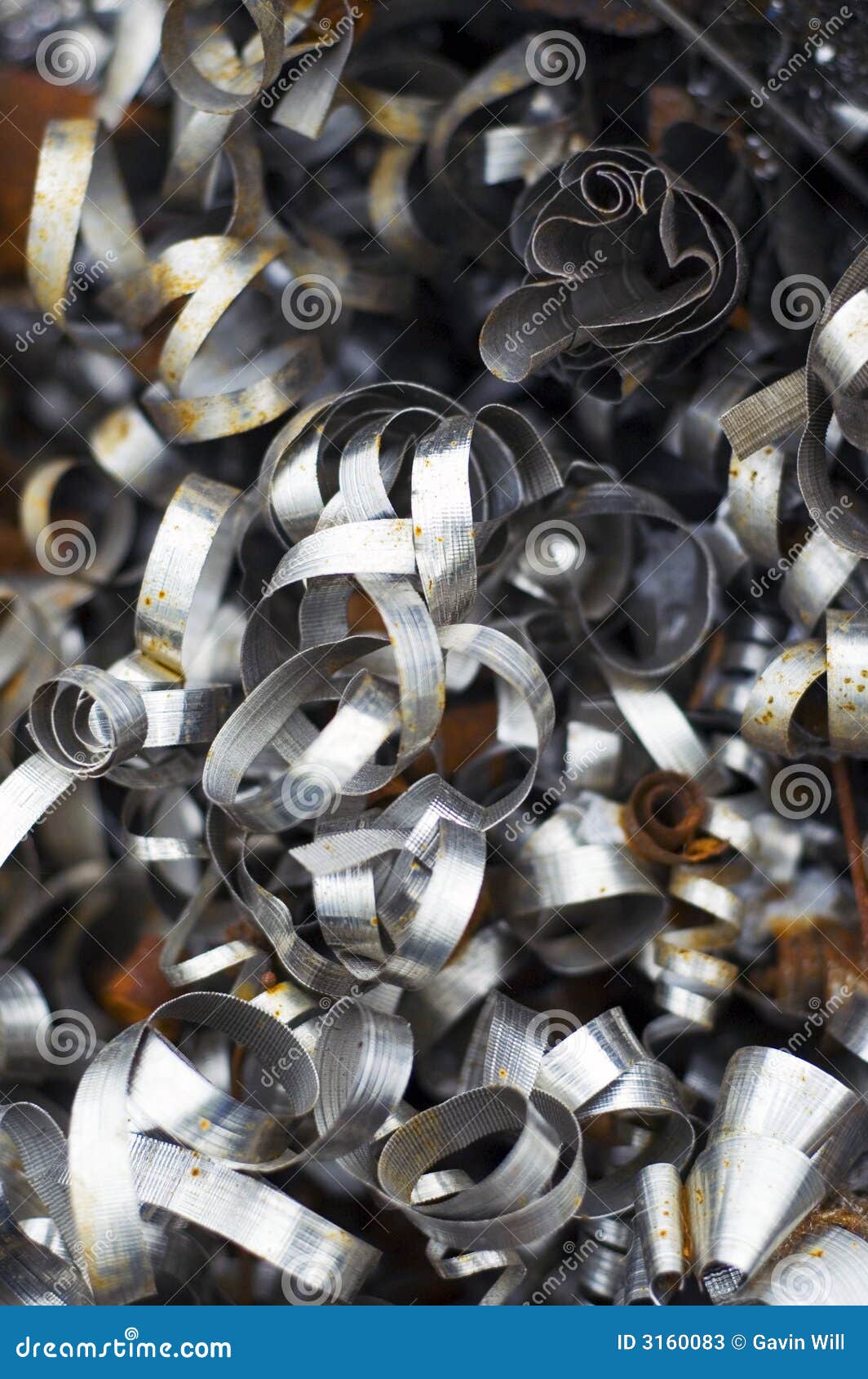 Scrap Of Steel Stacks In The Pallet. Royalty-Free Stock Image ...