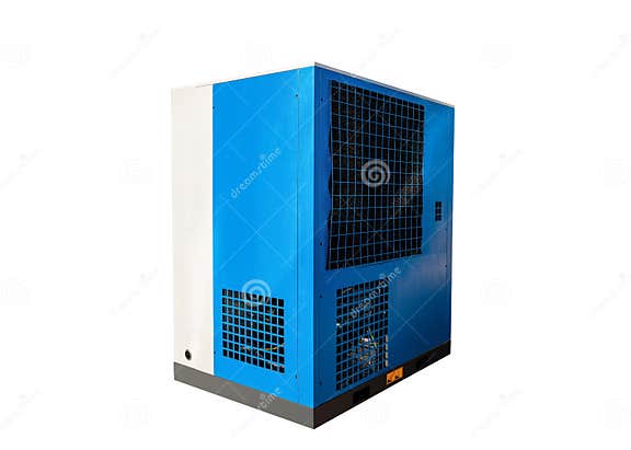 Industrial Compressor for Continuous Air Supply Stock Photo - Image of ...