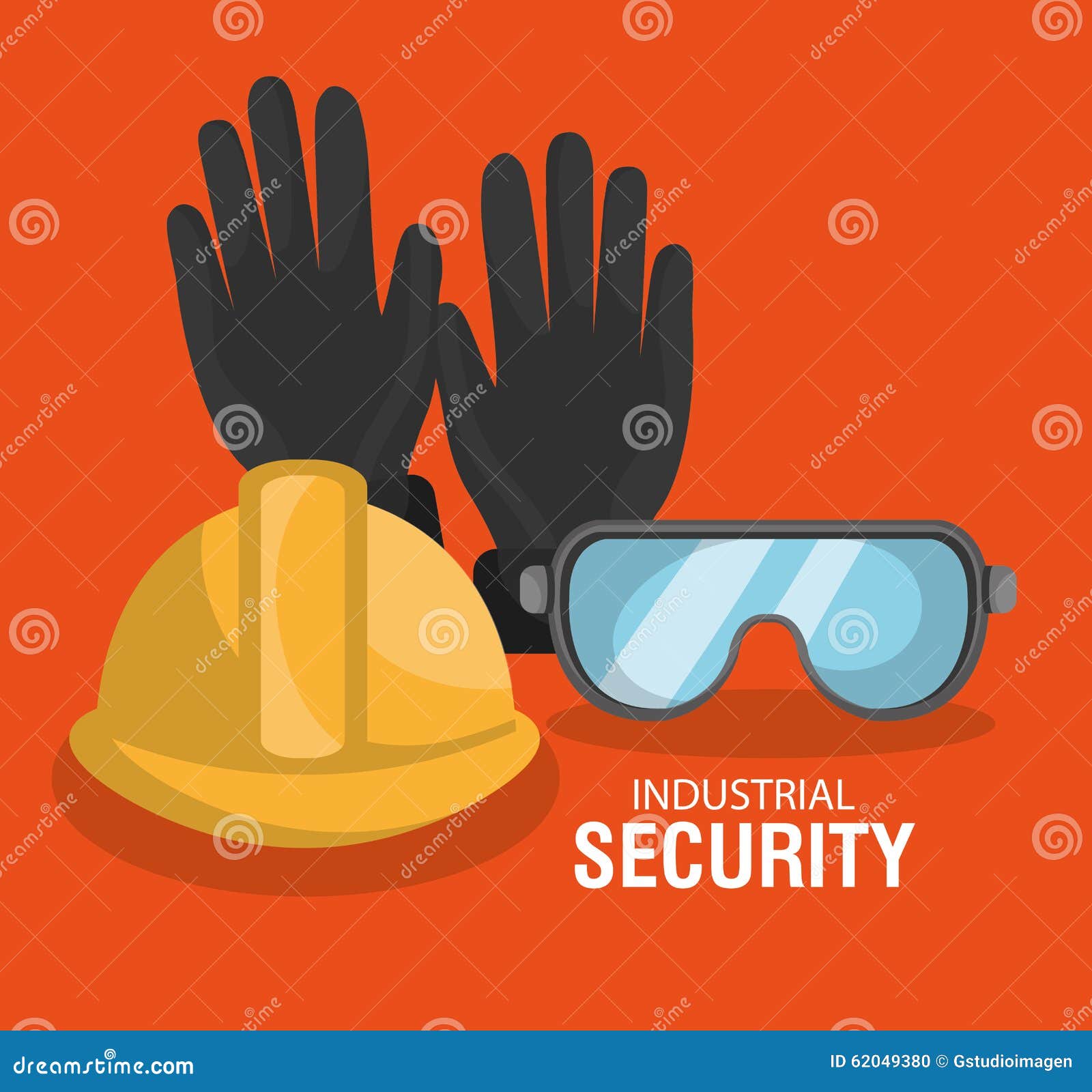 Industrial Security Equipment Stock Vector - Illustration of secure ...