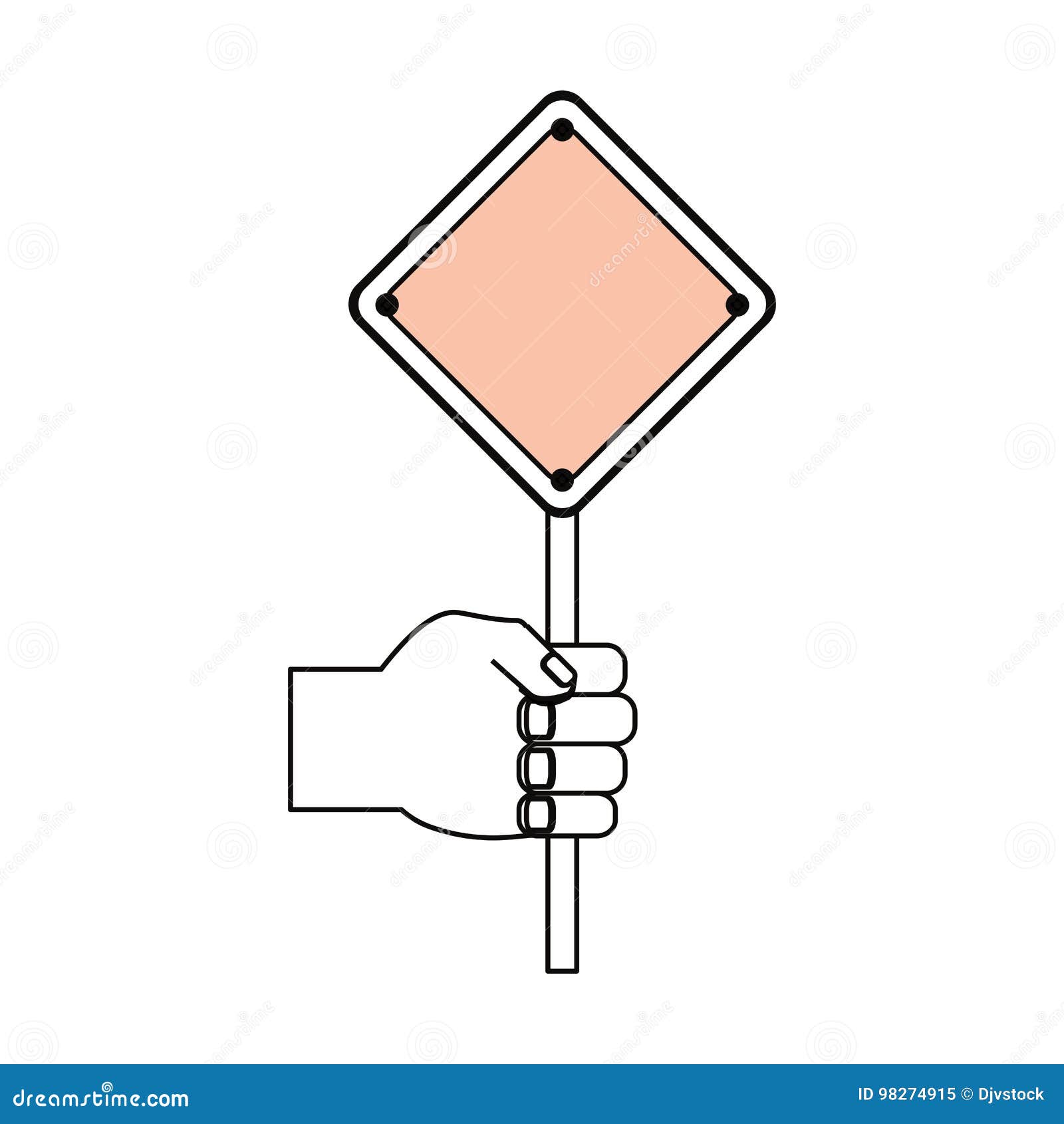 Industrial security sign stock vector. Illustration of advice - 98274915