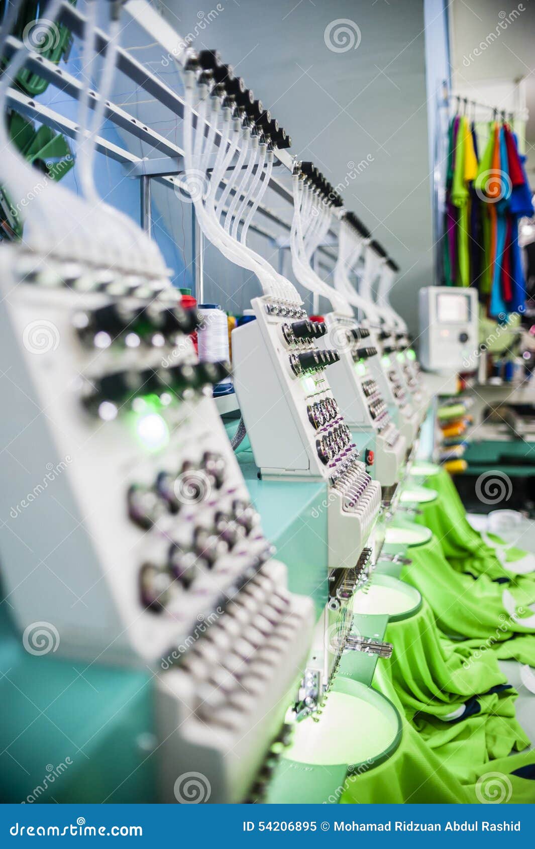 Industrial Sewing Machine stock image. Image of technology - 54206895