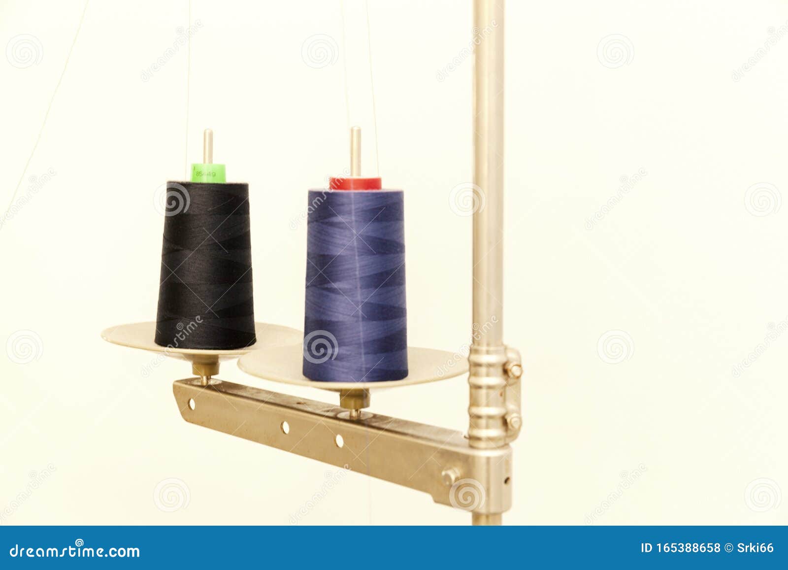 Industrial sewing thread stock photo. Image of coil - 165388658