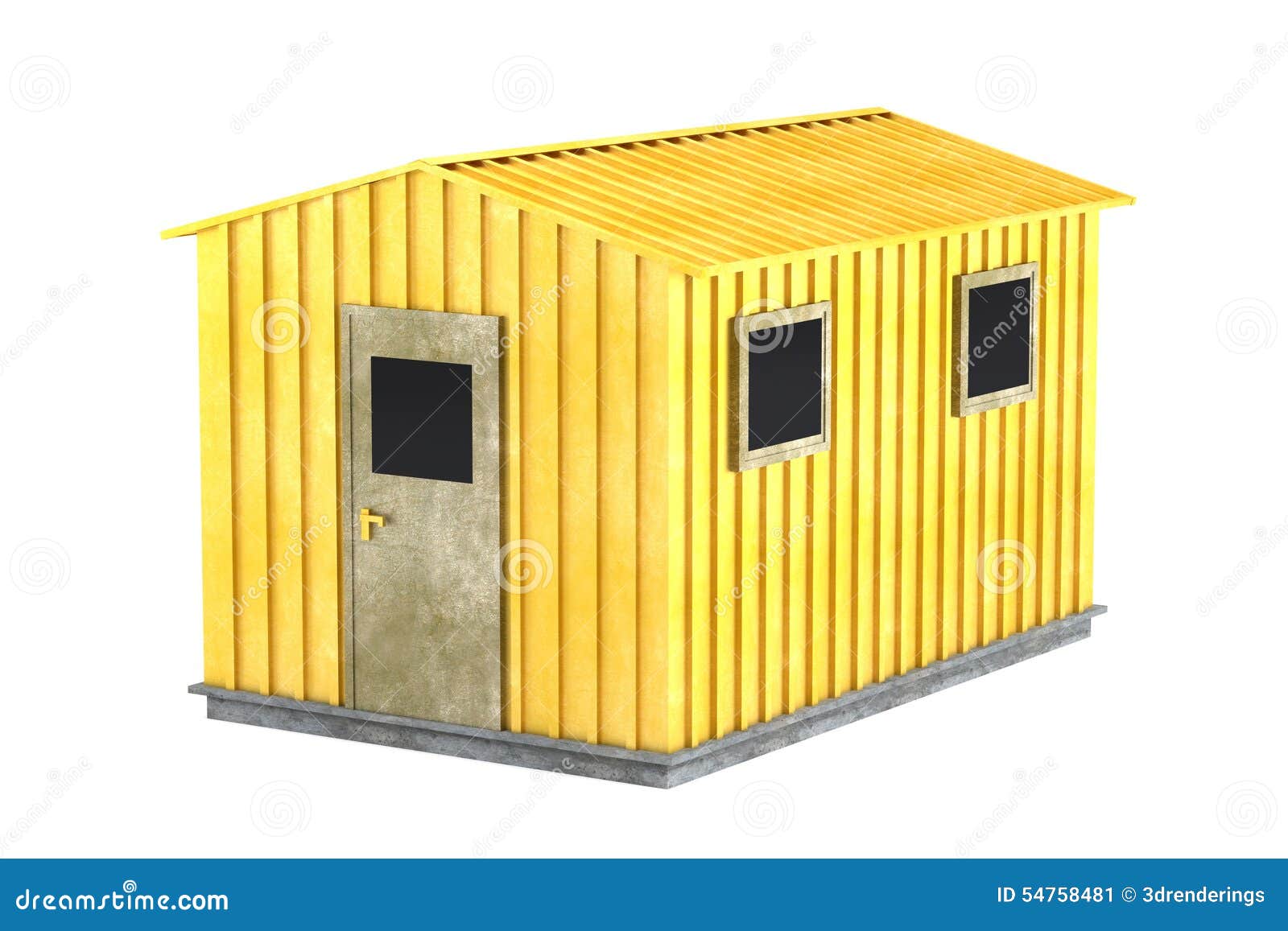 3d Model Of Shack Stock Photography | CartoonDealer.com #39391232
