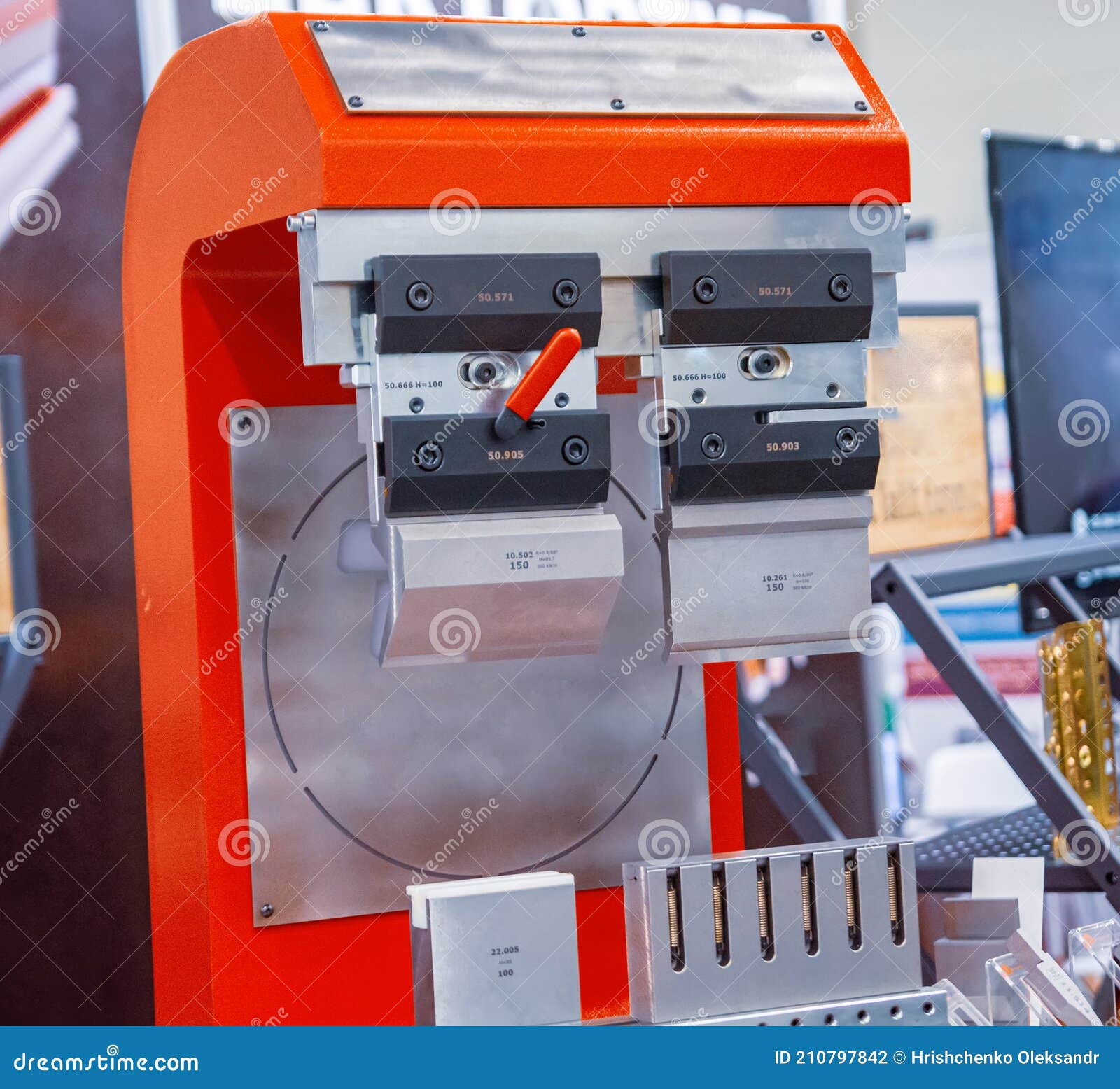 Industrial Sheet Metal Processing Equipment Stock Photo - Image of ...