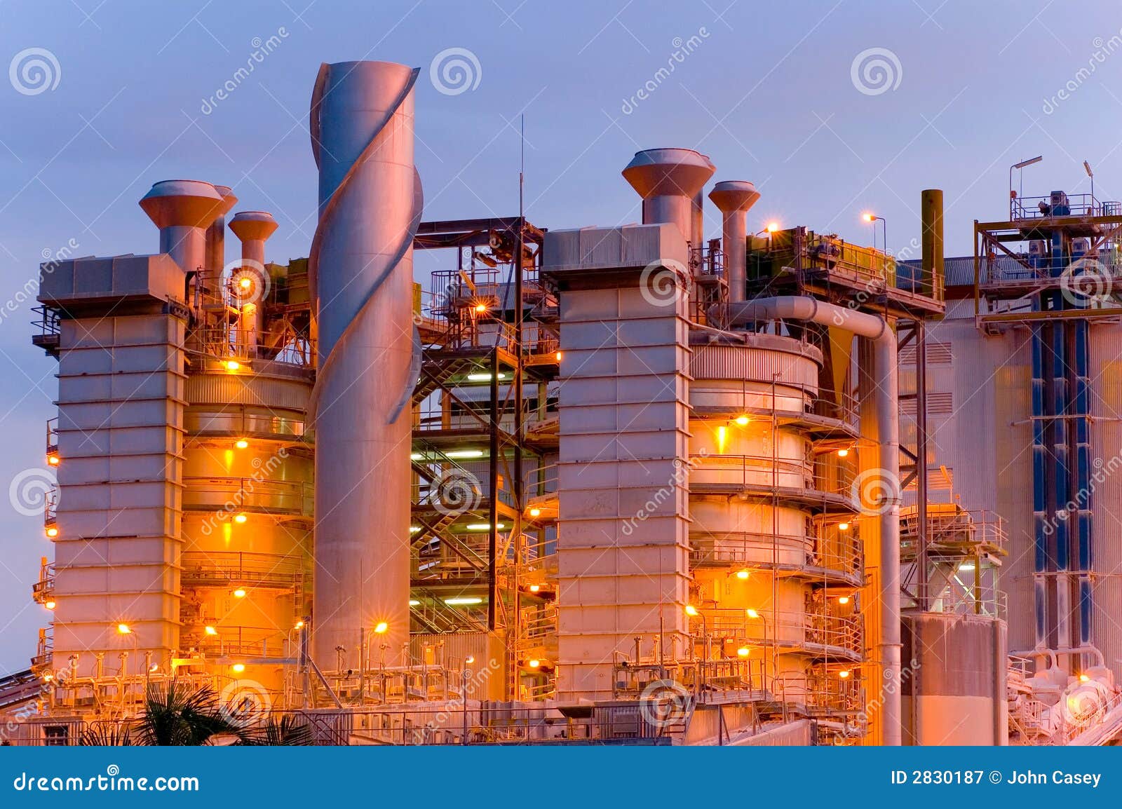 Industrial Site stock image. Image of magnesium, electricity - 2830187