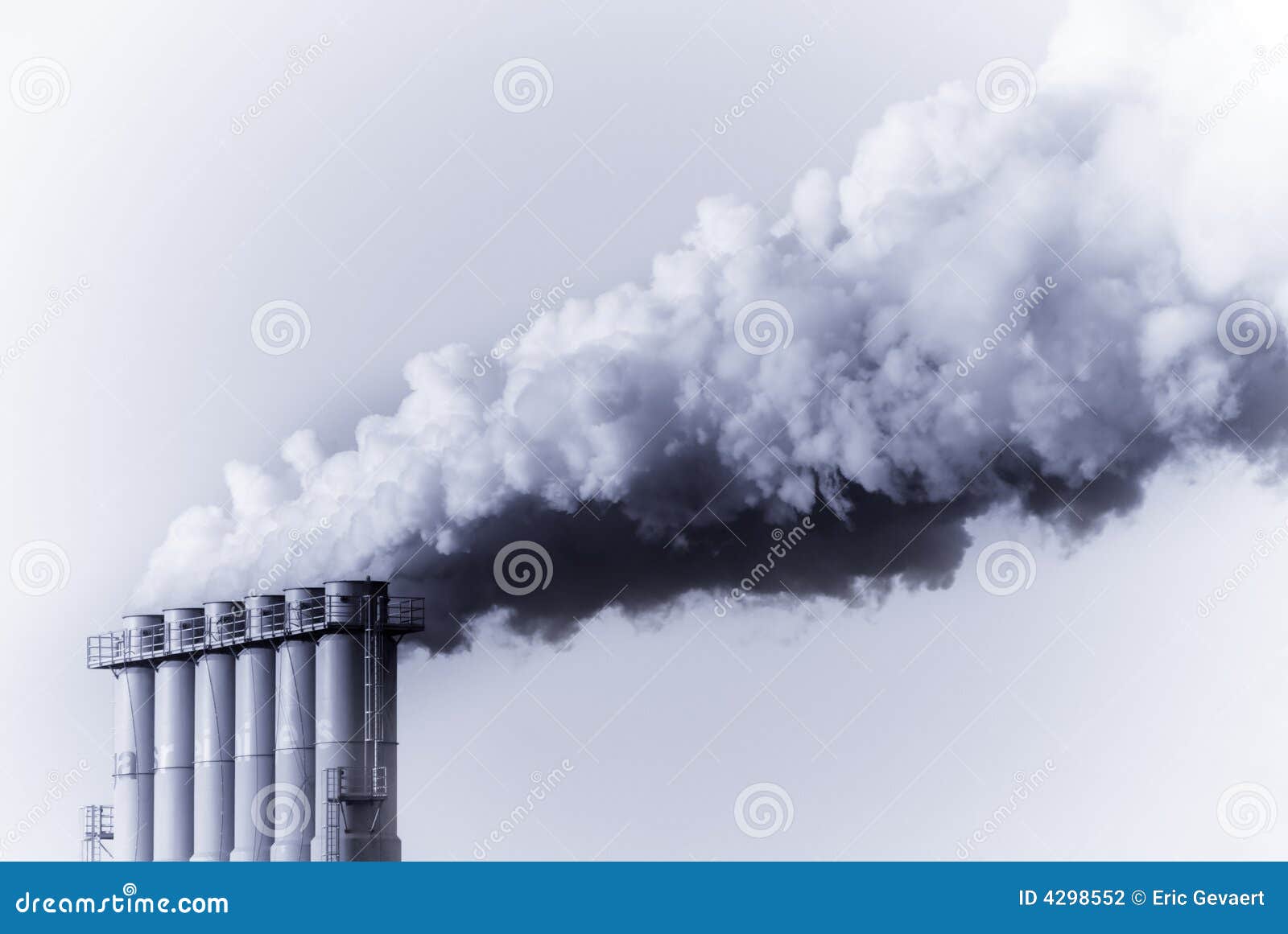 Industrial smoke stock photo. Image of petrochemical, fume - 4298552