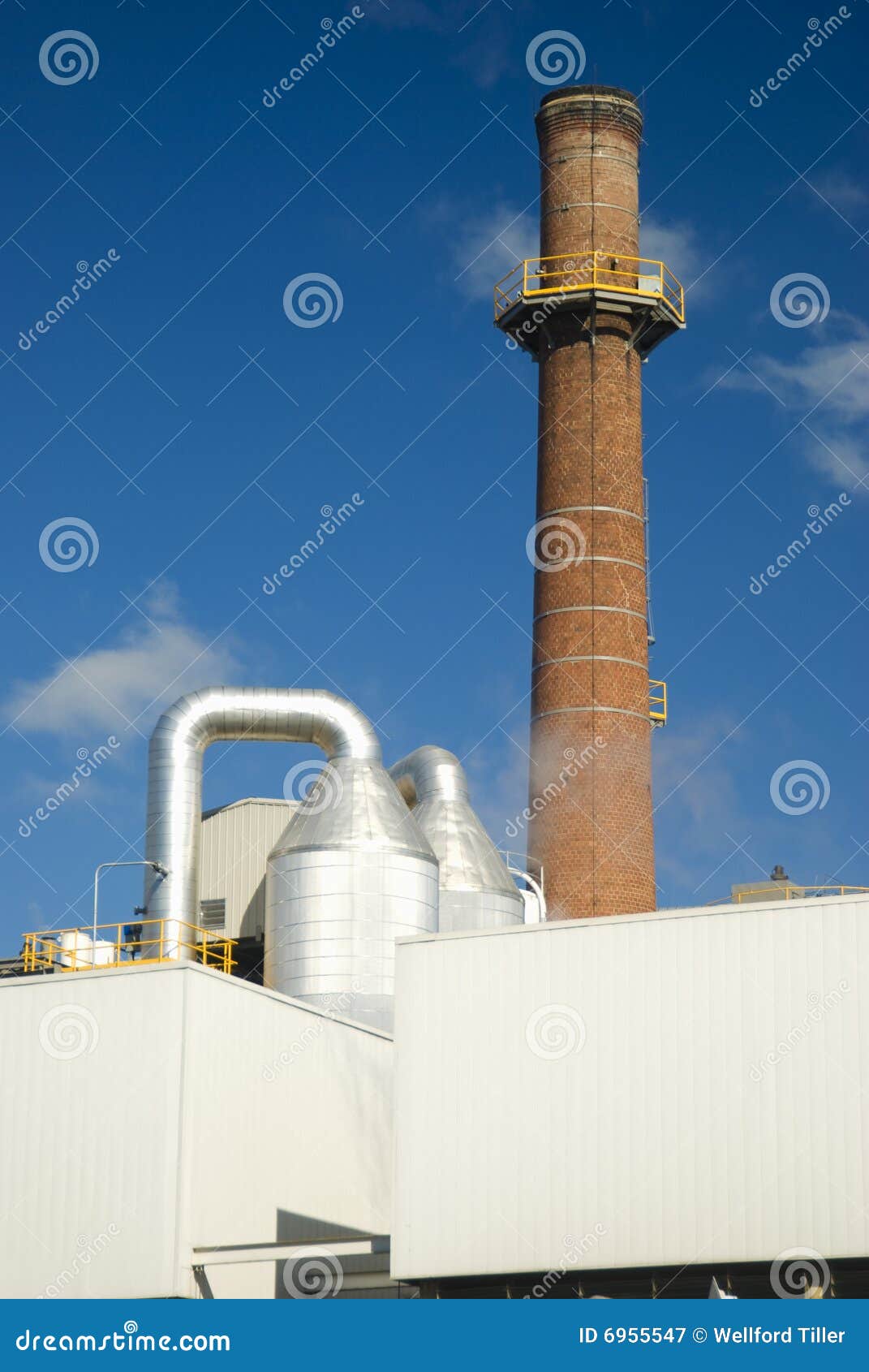 Industrial Smokestack stock image. Image of smoke, industrial - 6955547