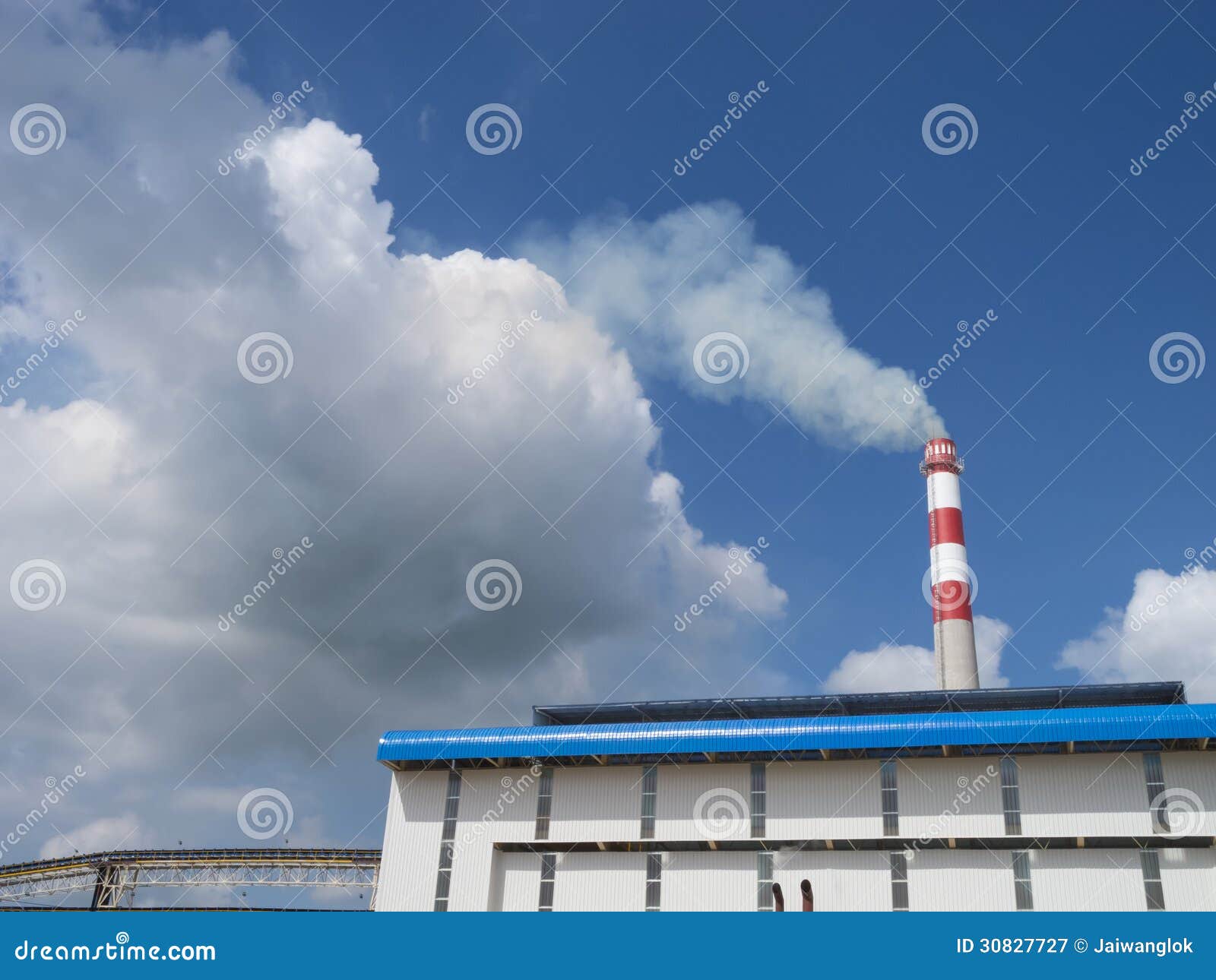Industrial smokestack stock image. Image of environmental - 30827727