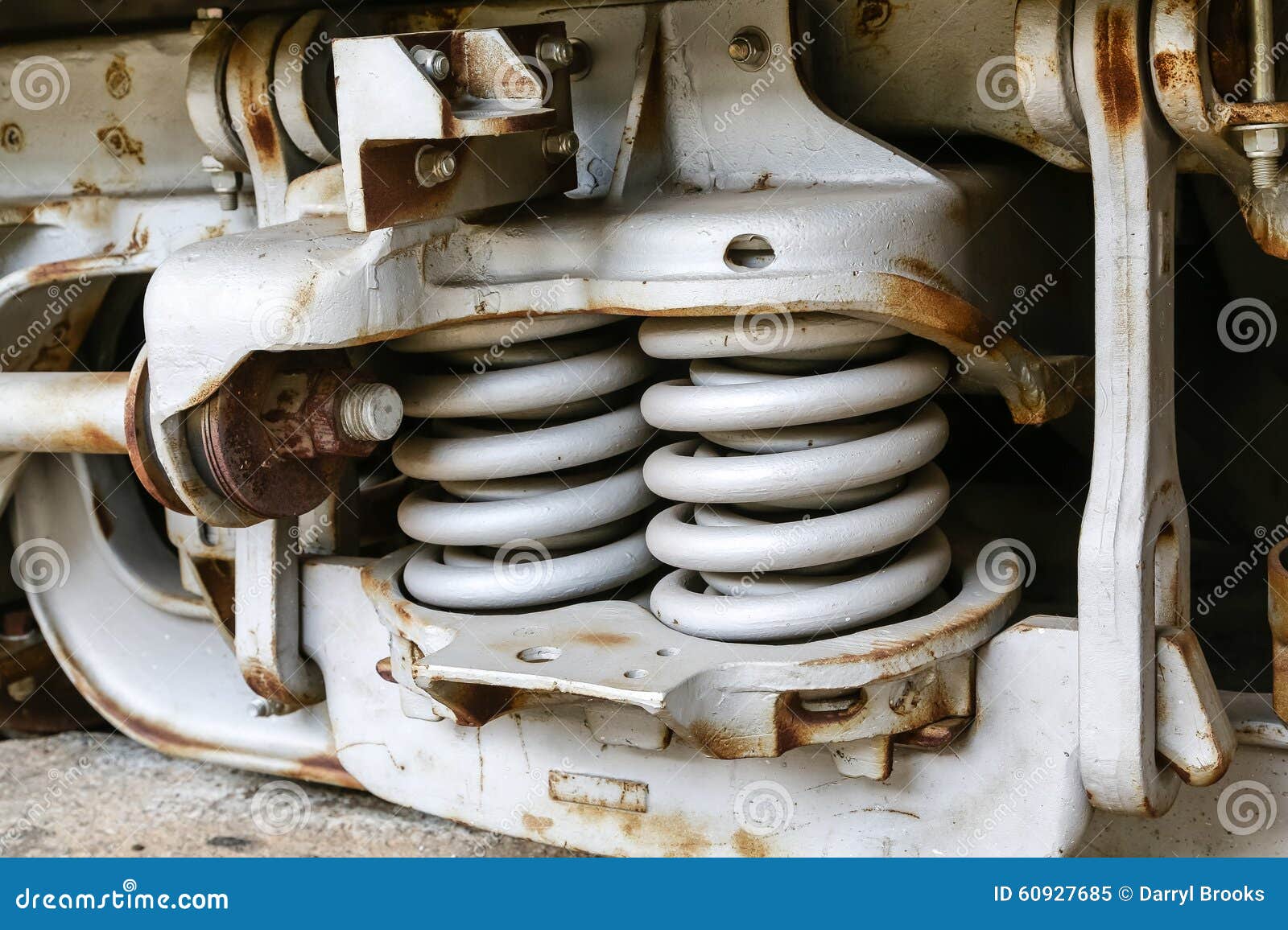 Industrial Springs stock image. Image of grey, train - 60927685