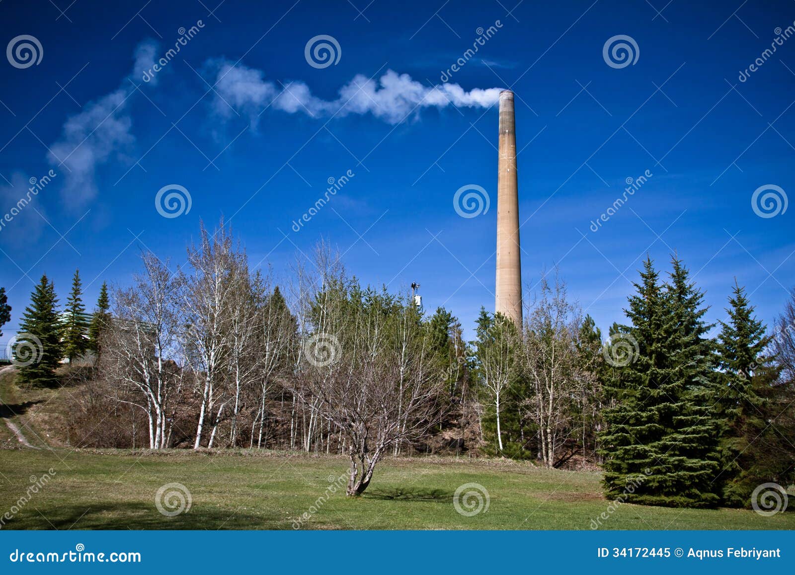 Industrial Stack stock image. Image of maintenance, industrial - 34172445